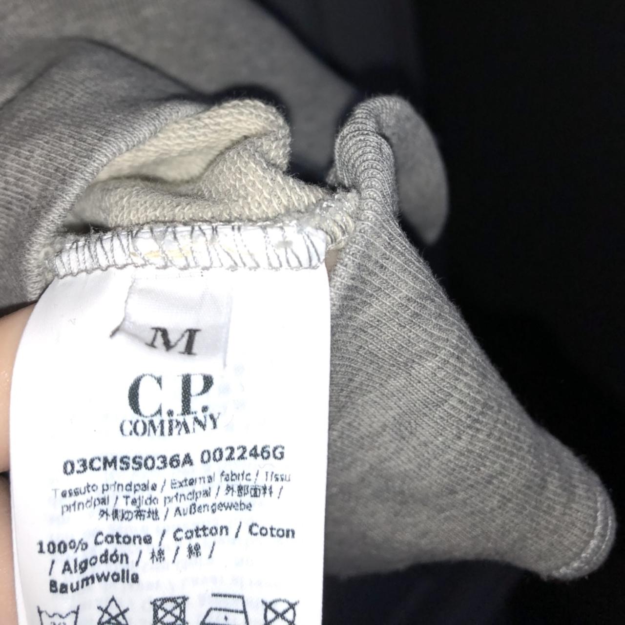 Grey CP company crew neck sweatshirt Unworn 10/10... - Depop