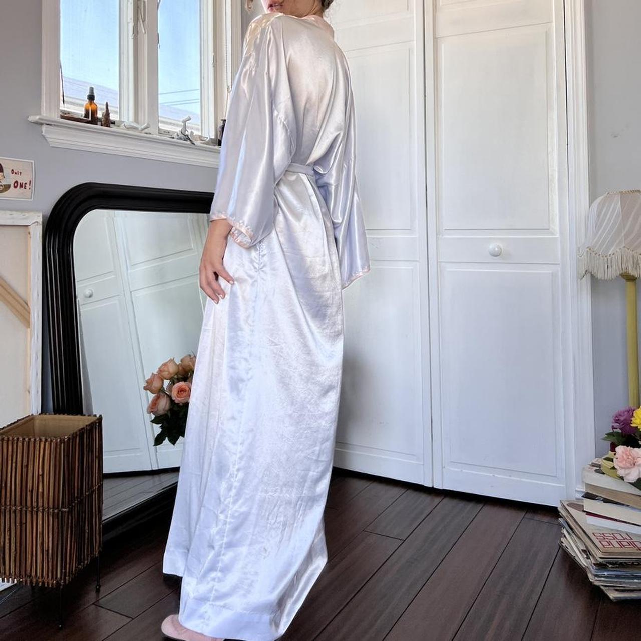 Natori Women's Purple and Pink Robe | Depop