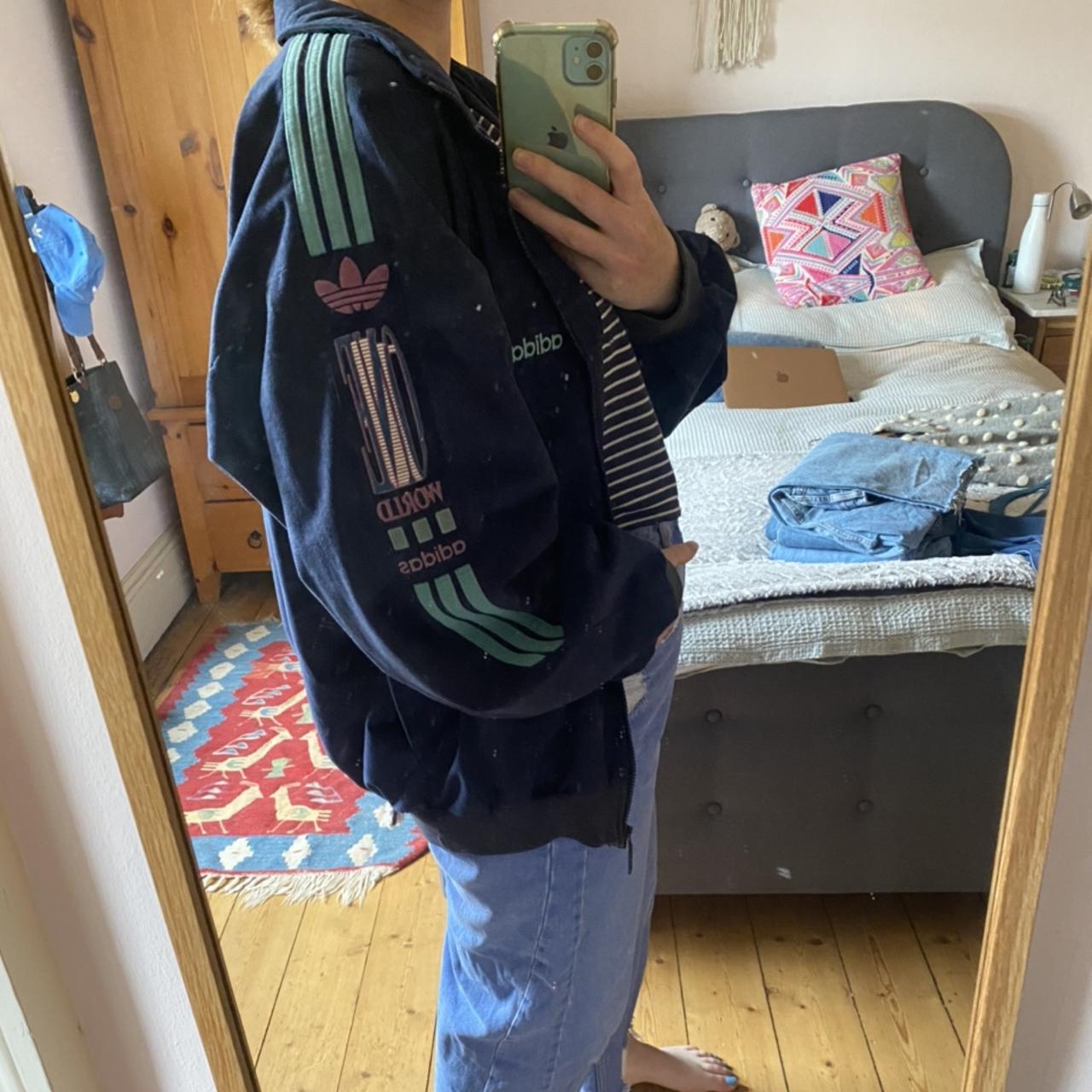 VINTAGE ADIDAS SOFT SHELL JACKET A lovely soft... - Depop