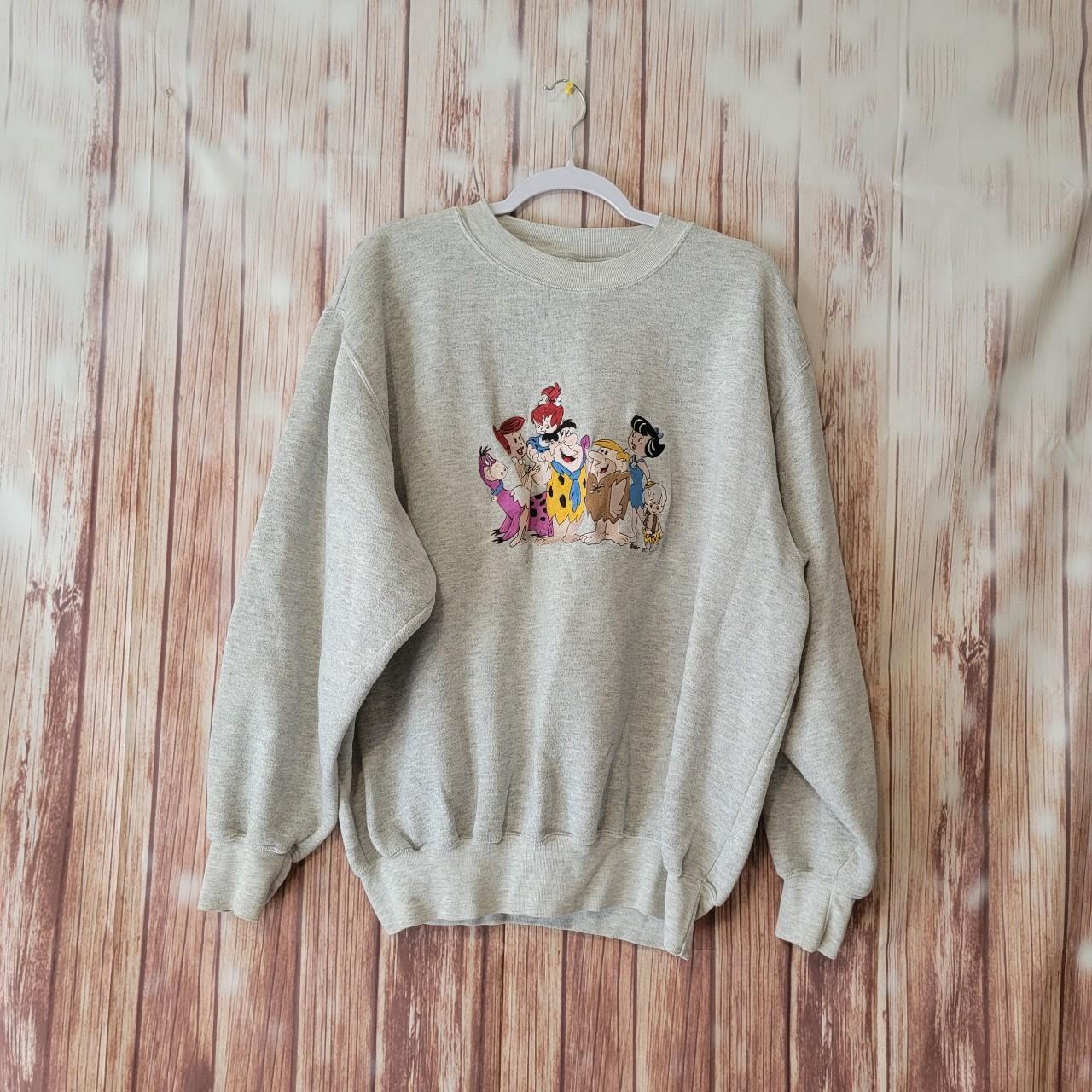 Vintage Blitzz Studios Flintstones Crewneck... | Depop