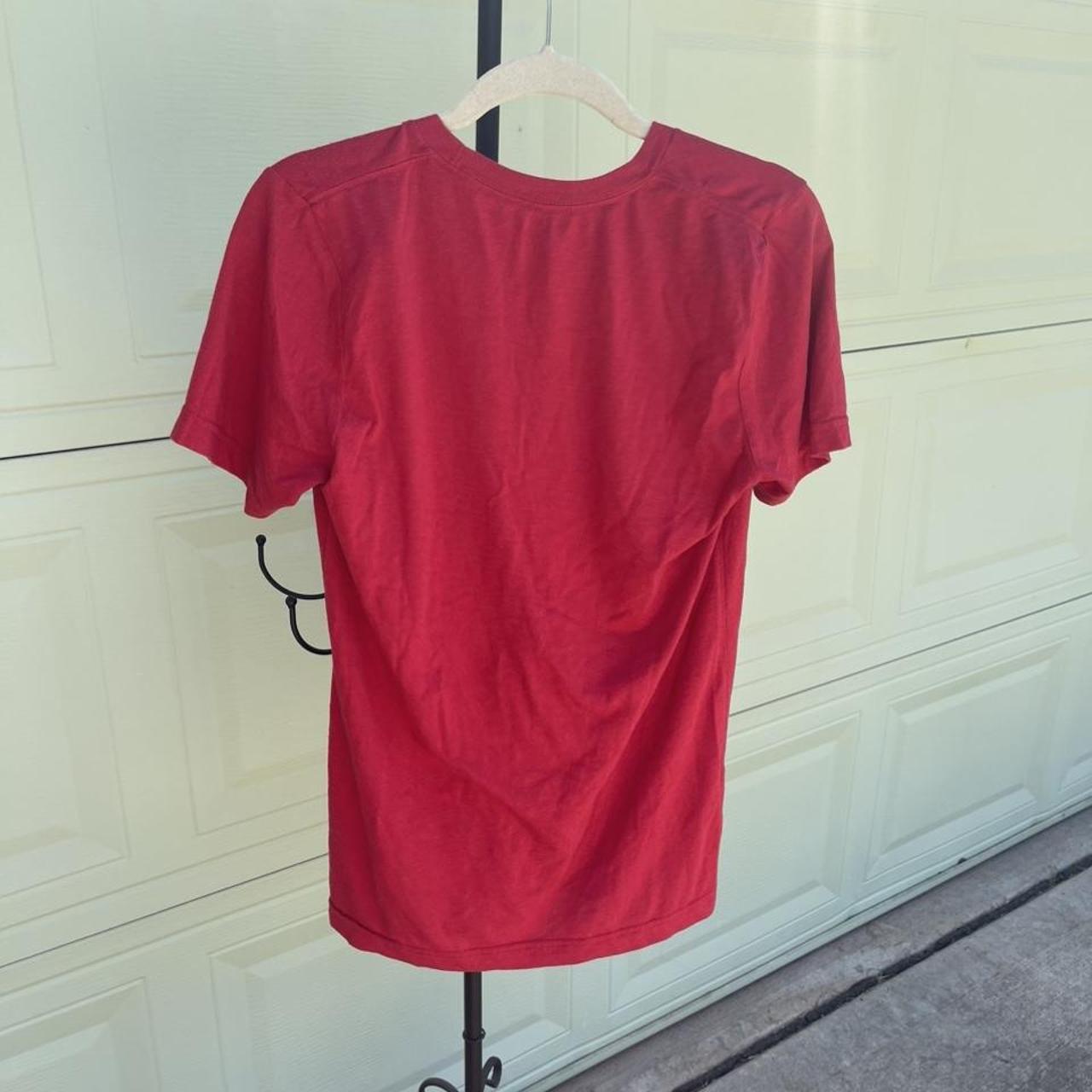 The ultimate pick me girl shirt 🫶🥵 a red graphic... - Depop