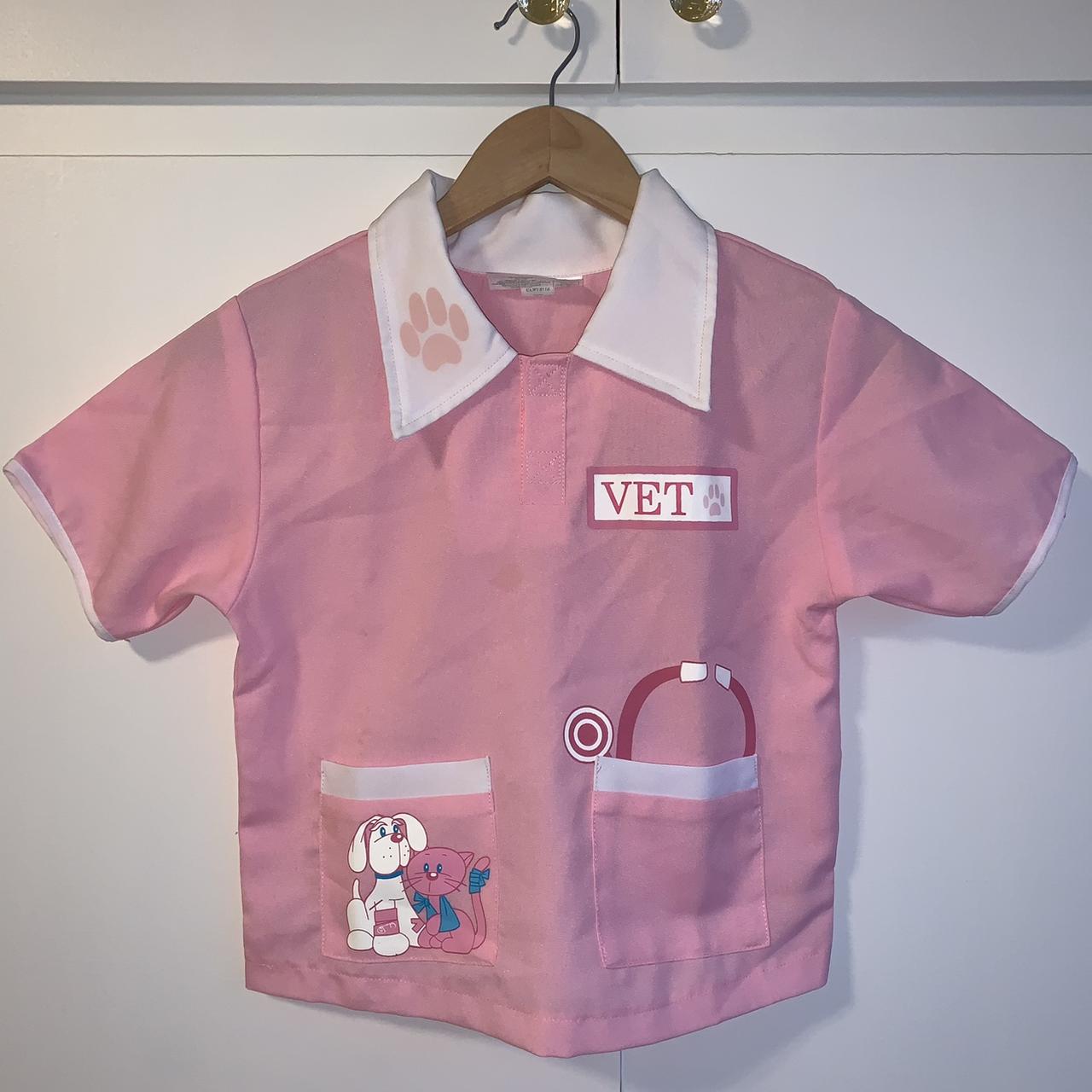 Pink vet outfit. Ages 5/6Y. #children #fancydress... - Depop