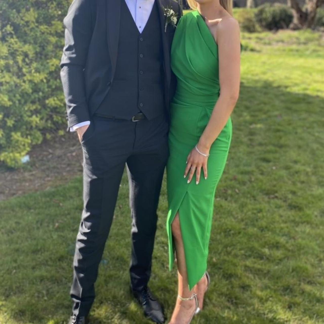 Ollie and Mac boutique green Brigette dress! In... - Depop