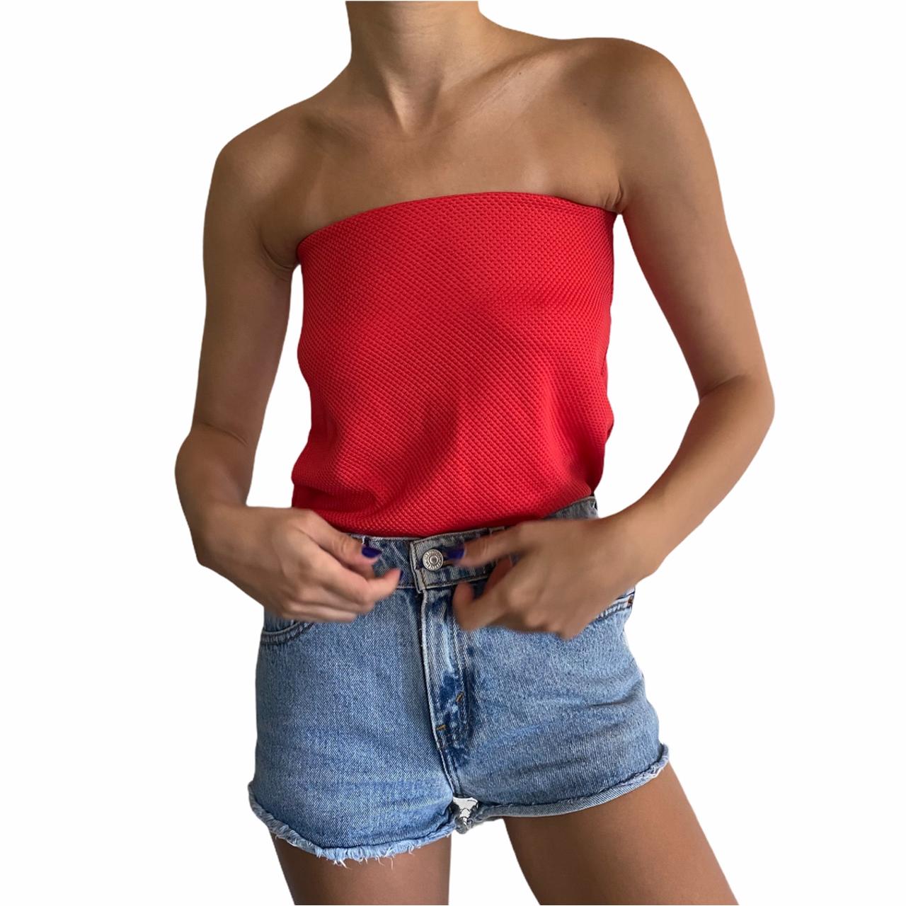 Super cute versatile skirt / tube top! texture here... - Depop