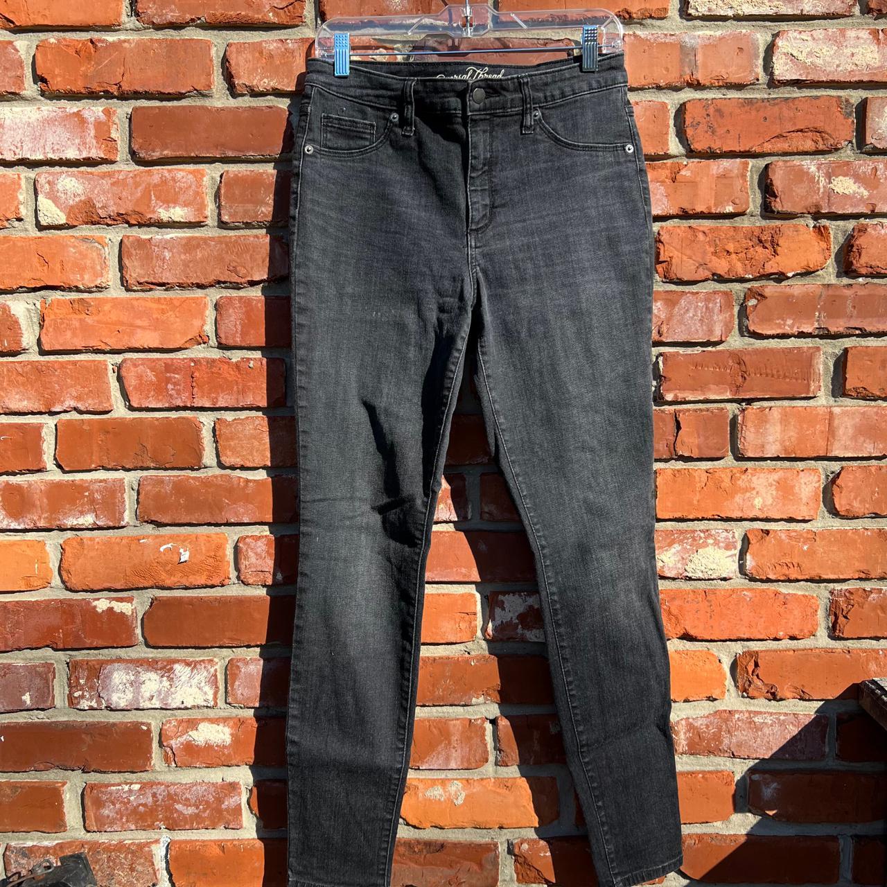 Faded black Universal Thread high rise jeggings.... - Depop