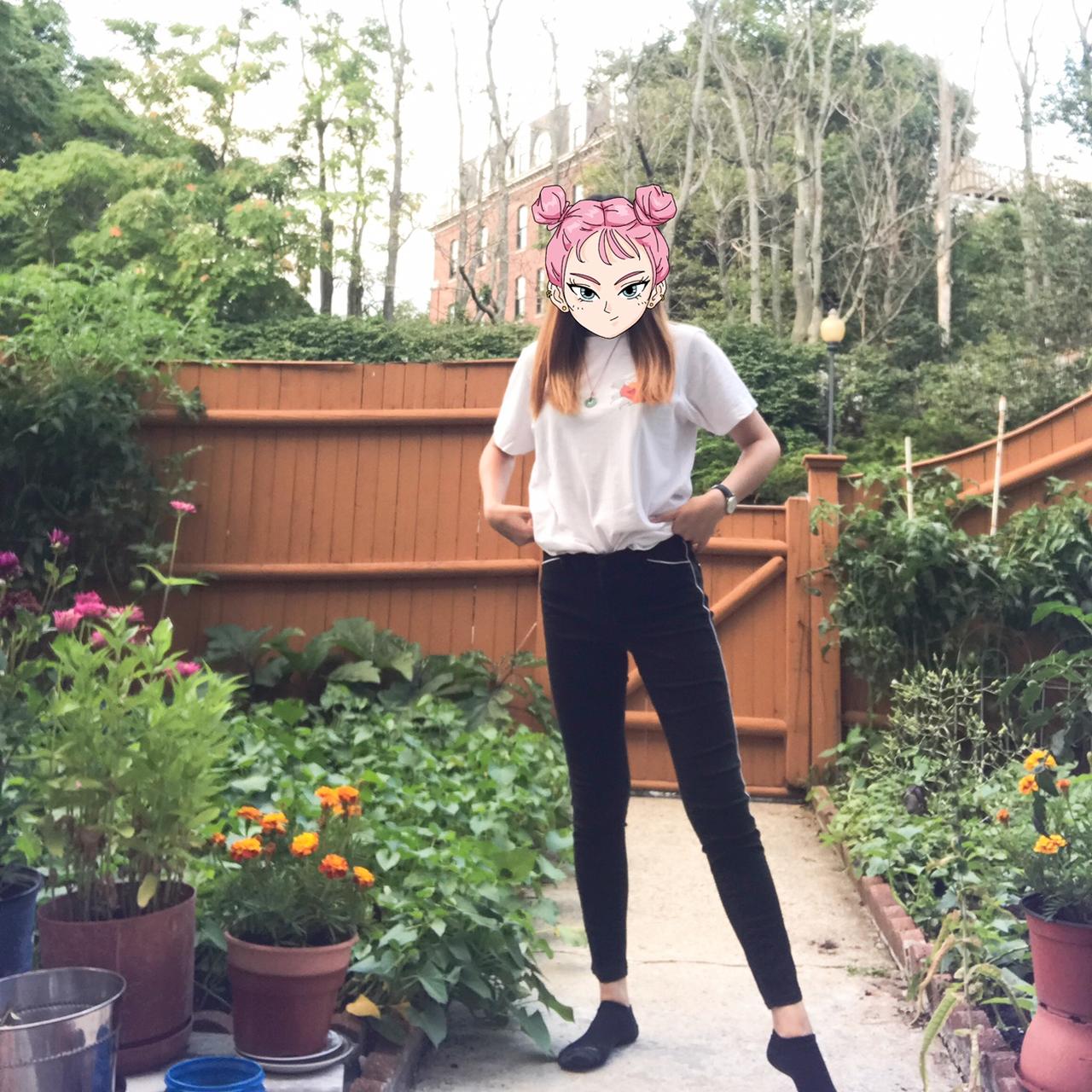 Denim black jeans from Francesca’s In excellent... - Depop