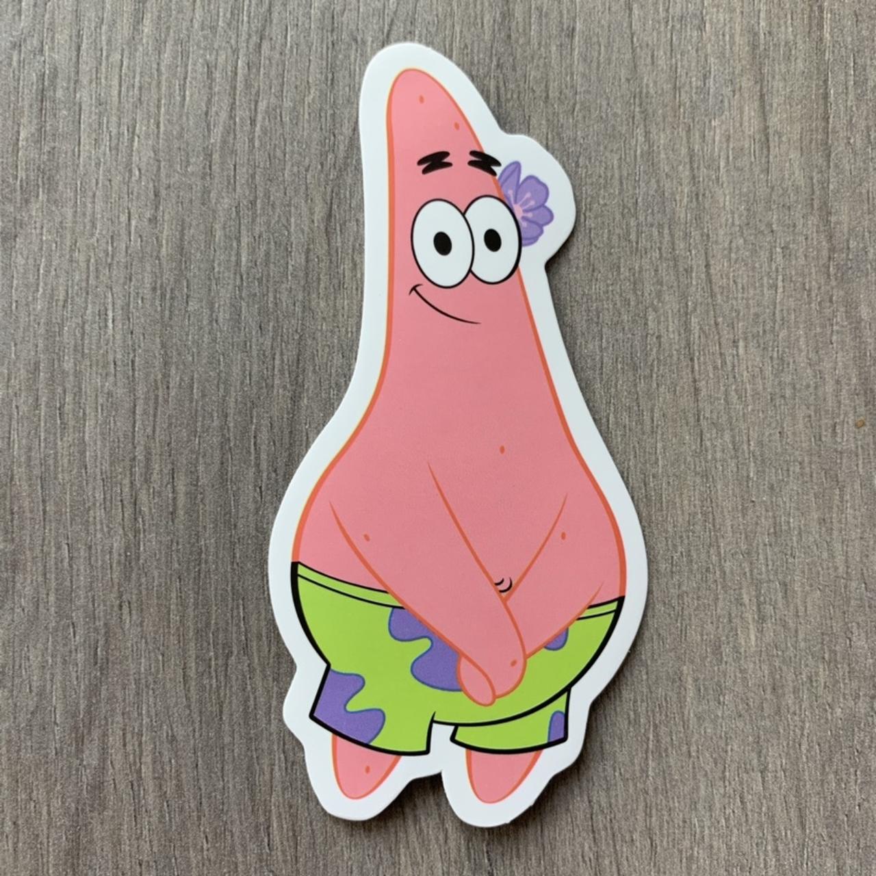 Patrick Star looking tropical in beach outfit. Matte... - Depop