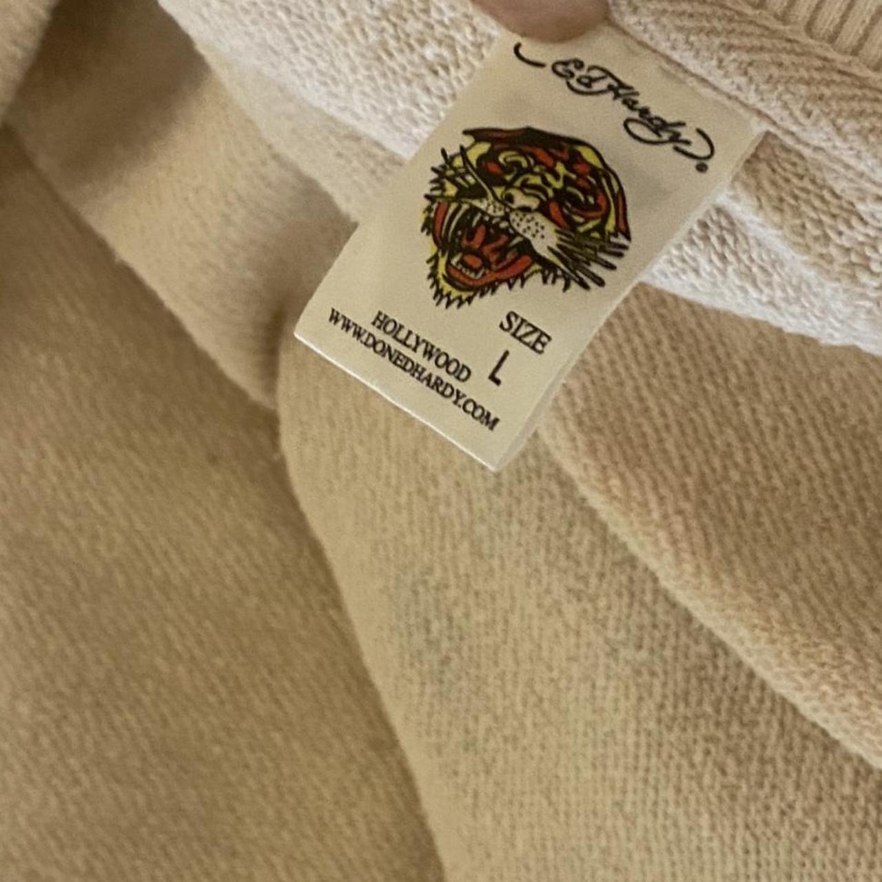 Ed hardy zip up jacket Soso Peng Mint condition - Depop