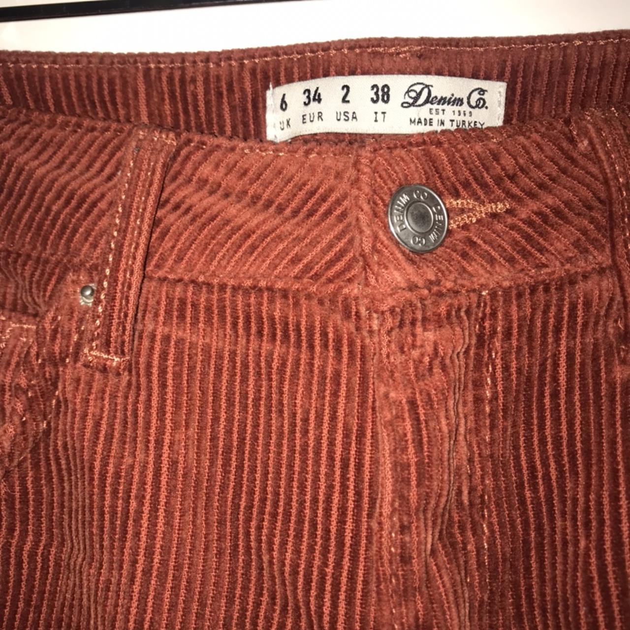 Primark denim co cord mom jeans size 6 Worn but in... - Depop