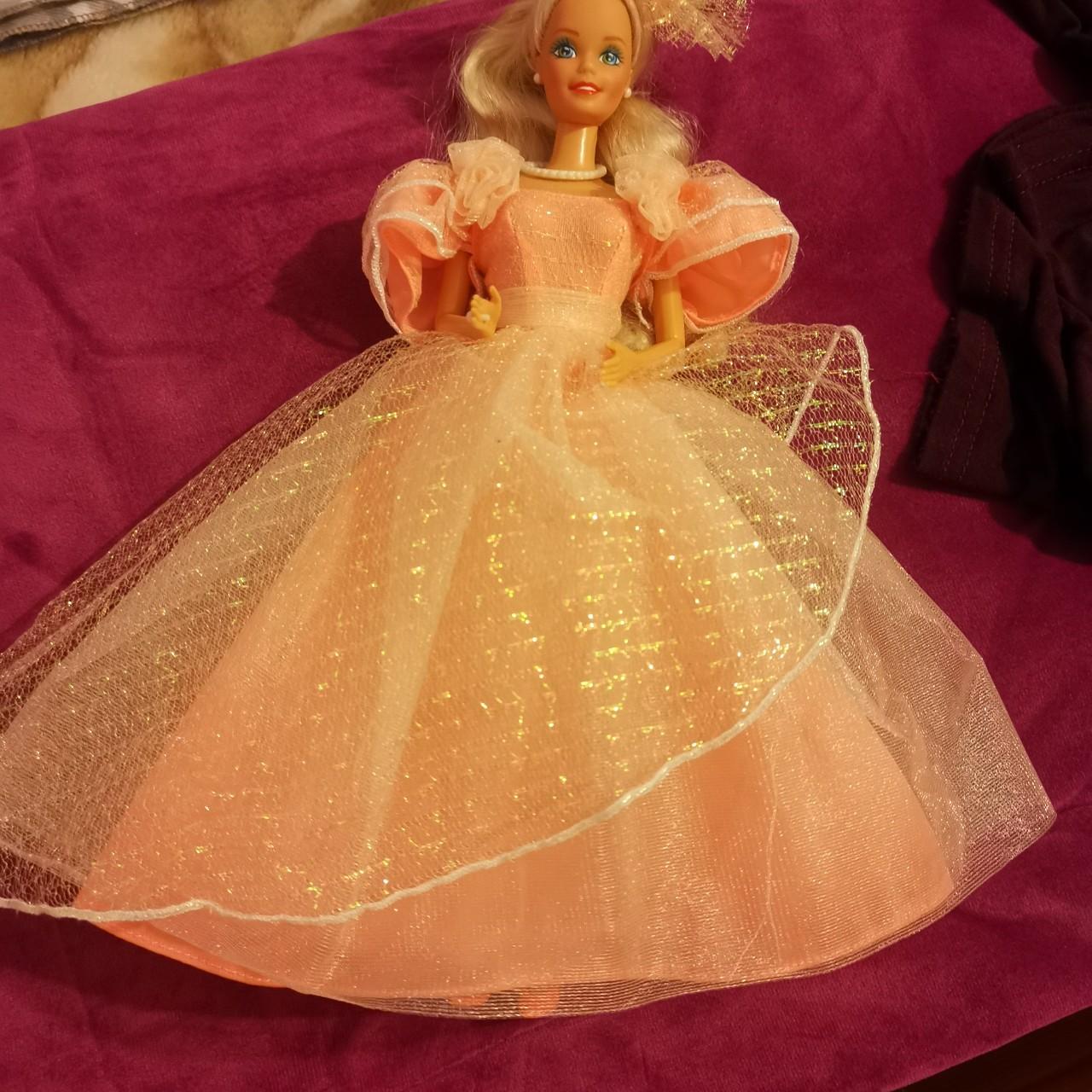 Vintage Peach Melba Barbie. Hasn't ever been used,... - Depop