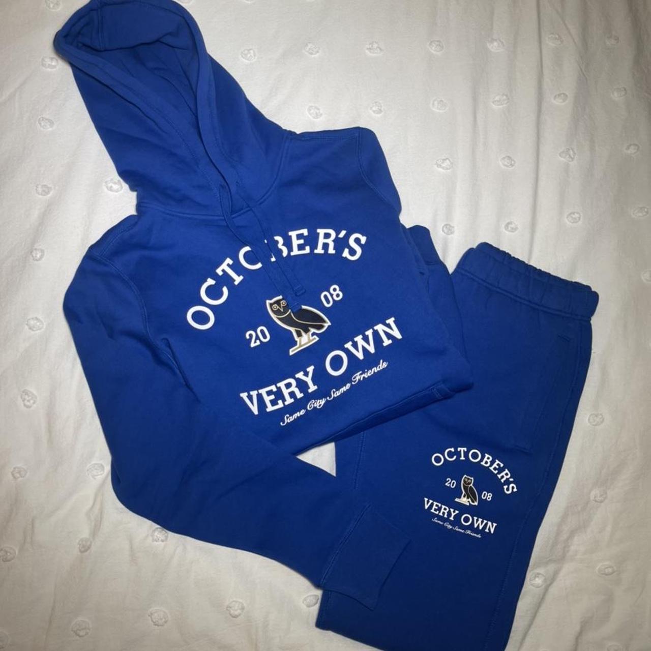 Brand New Royal Blue OVO sweatsuit Never worn - Depop