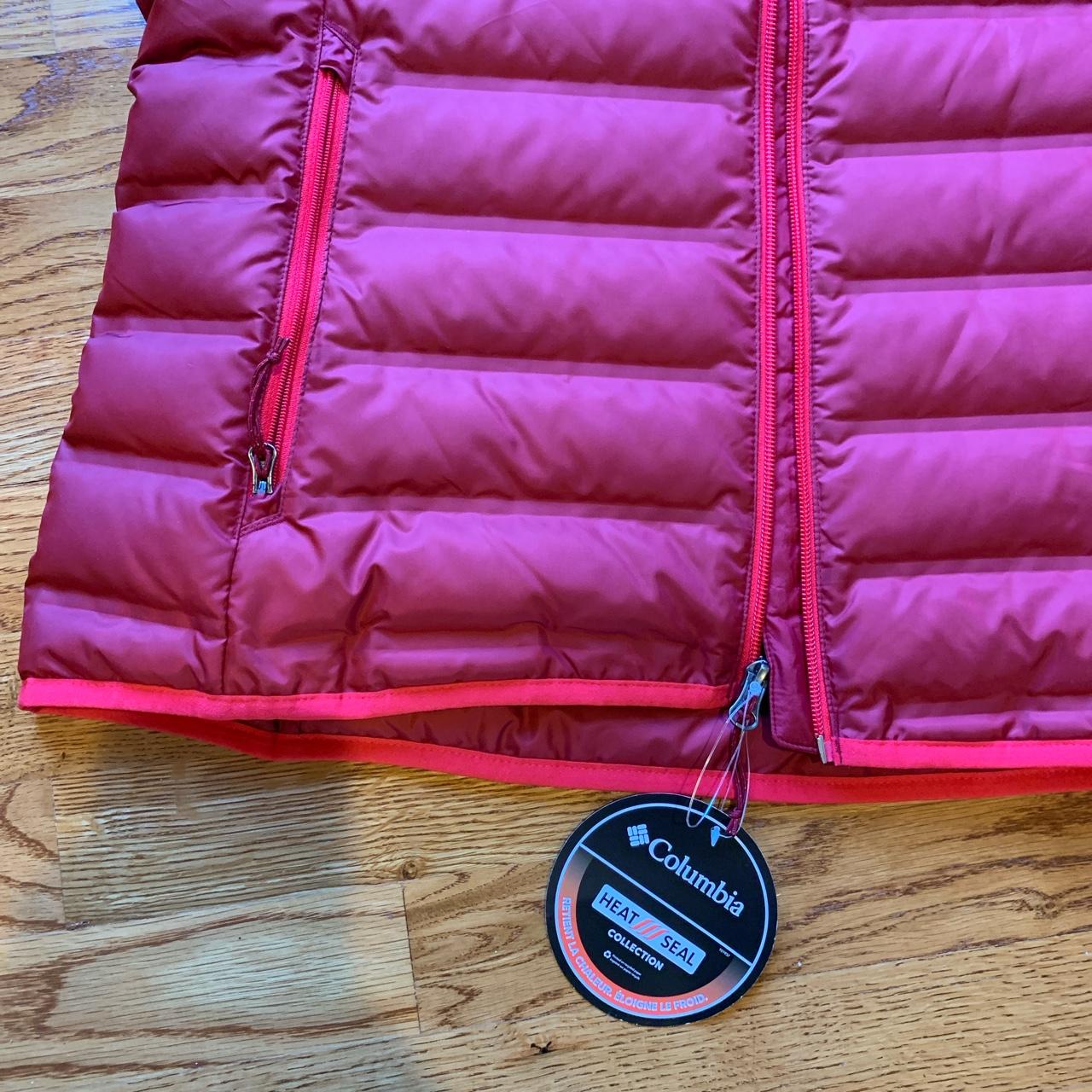 Columbia Red Jacket Size Large Brand new w/tags Heat... - Depop