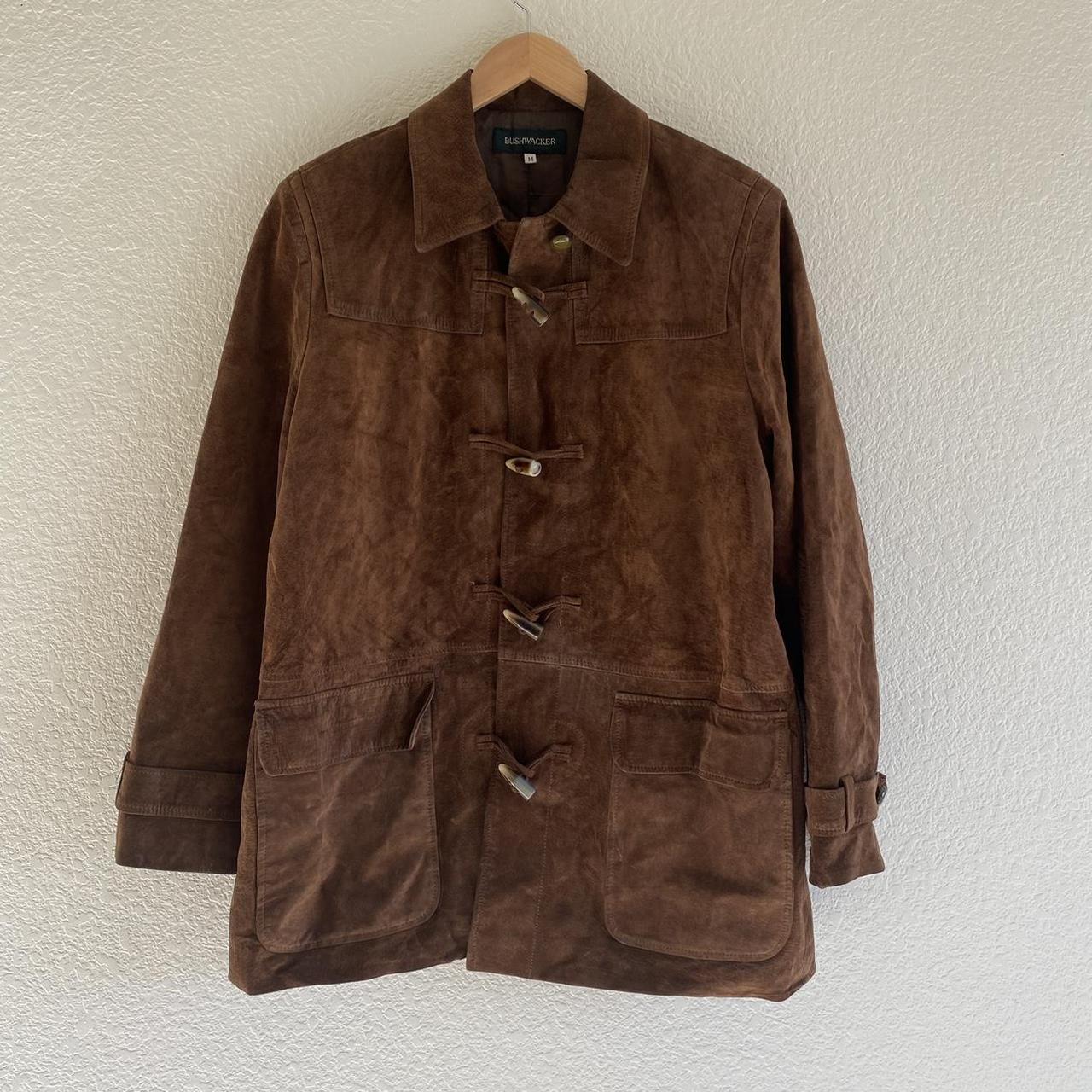 vintage brown bushwacker classic genuine leather... - Depop