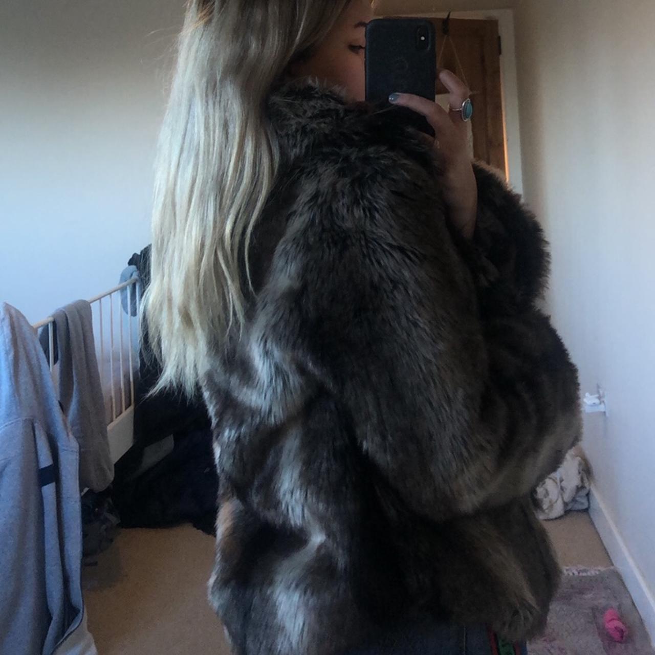 Faux Fur Coat Xx Bought From A Vintage Shop In Depop