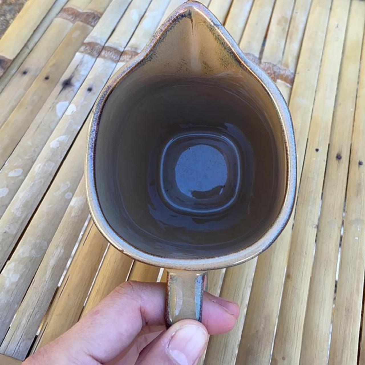 American Vintage Tan and Brown Dinnerware | Depop