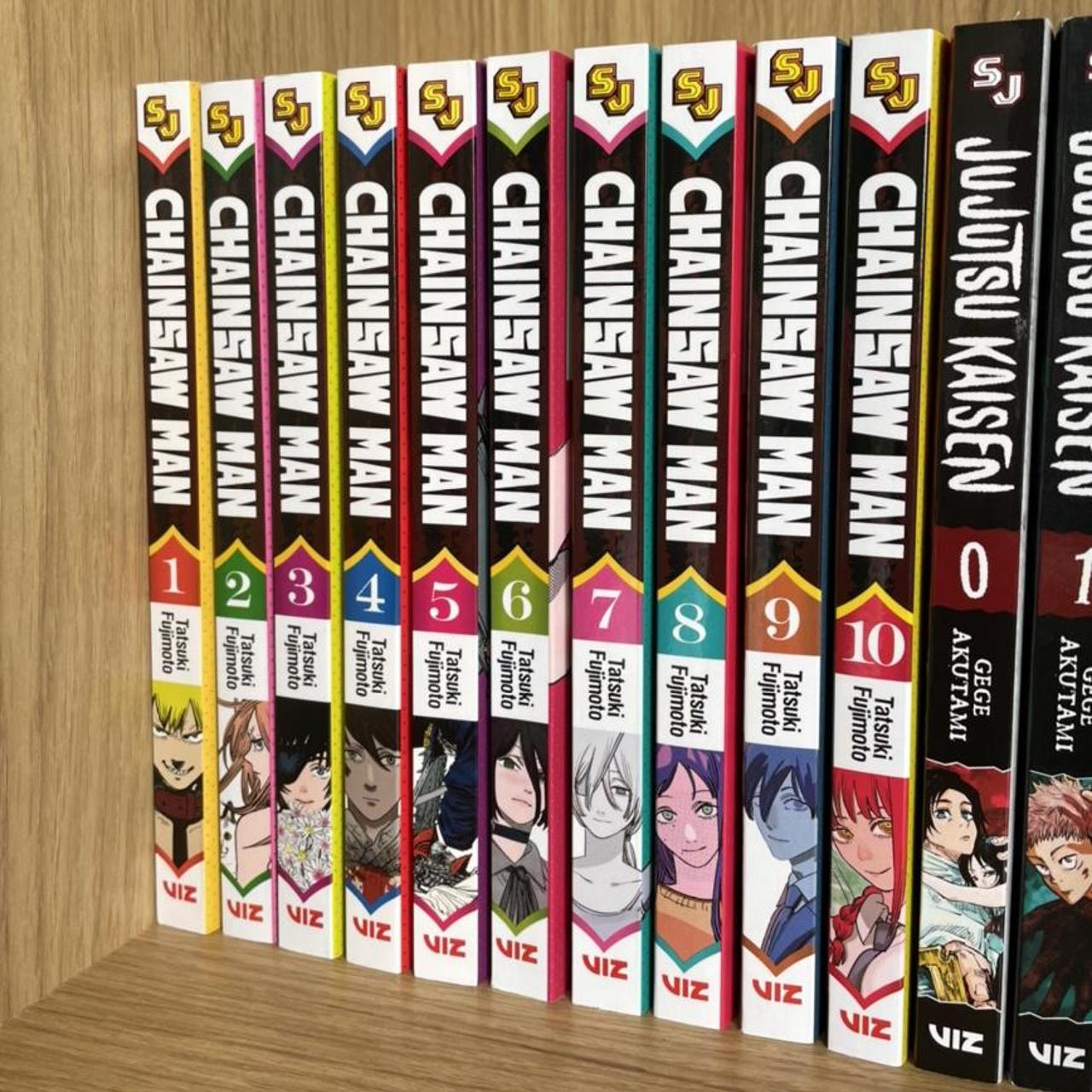 Chainsaw Man Manga Volumes 1-11 (part one) - English... - Depop