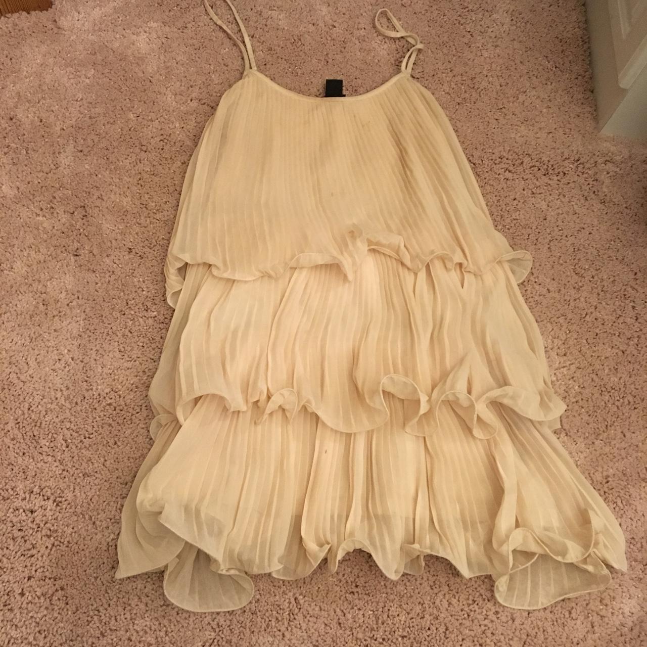 Baby pink drill dress Size 8 - Depop