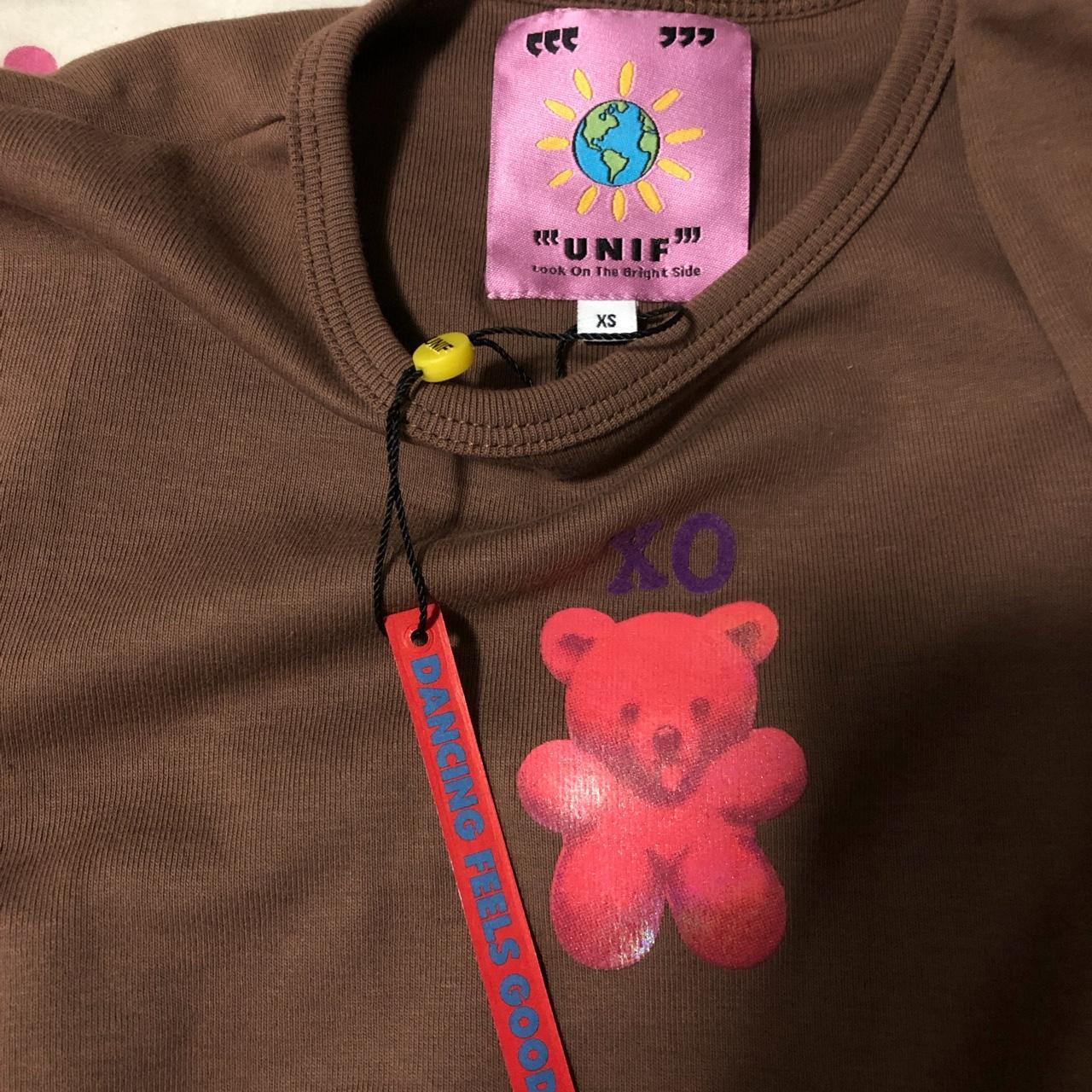 Brand new w/ tags sold out XO BEAR TEE 🐻 #unif... - Depop