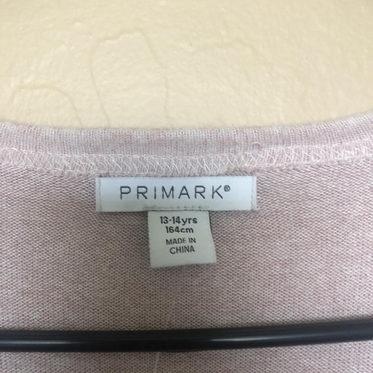 Primark Women's Pink and White Cardigan | Depop