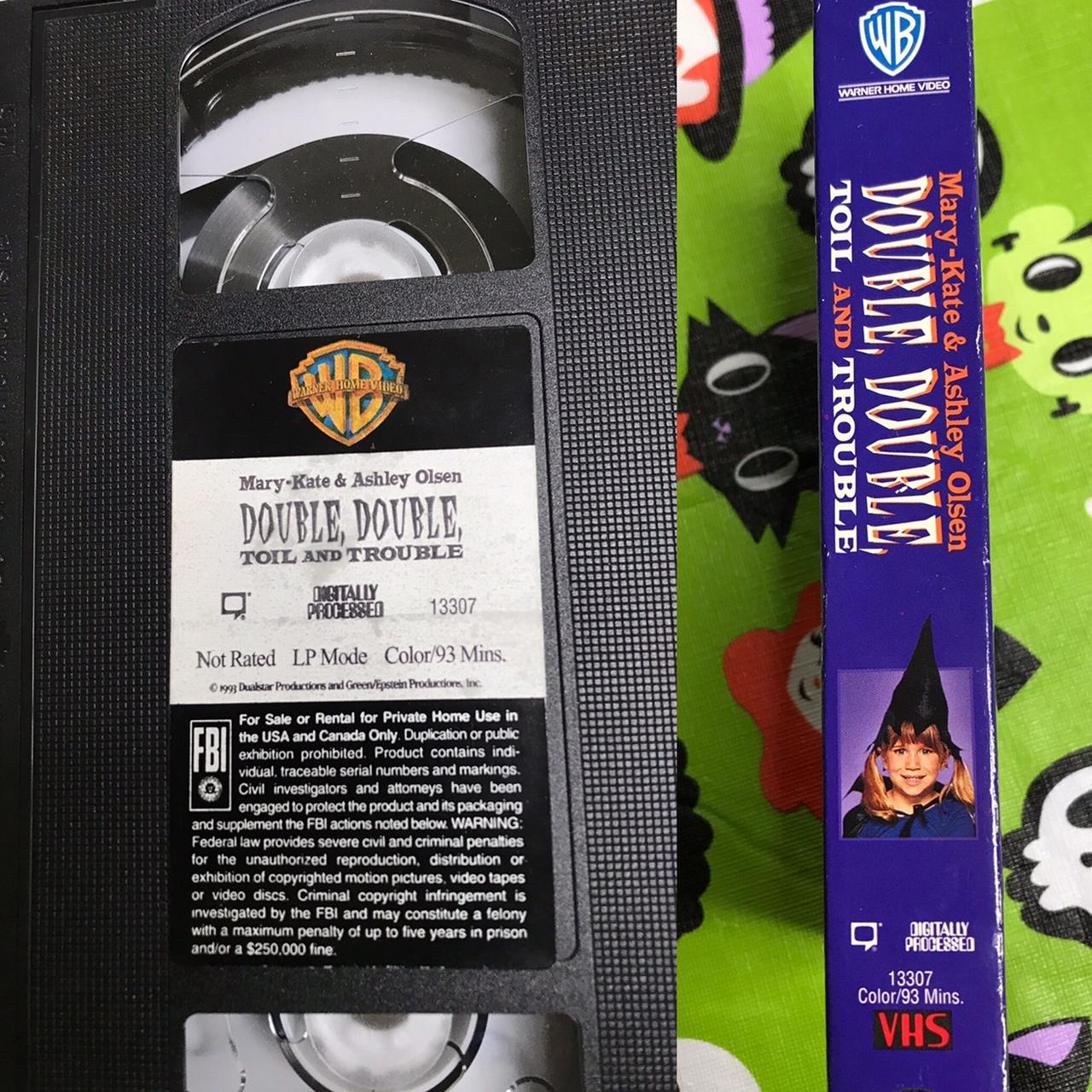 VHS COPY OF: 🍬 DOUBLE, DOUBLE TOIL AND TROUBLE... | Depop