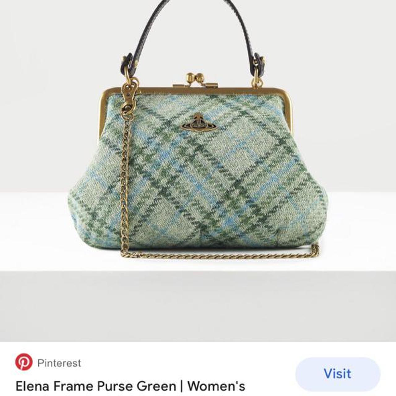 ISO ISO! Elena frame purse in green by... - Depop