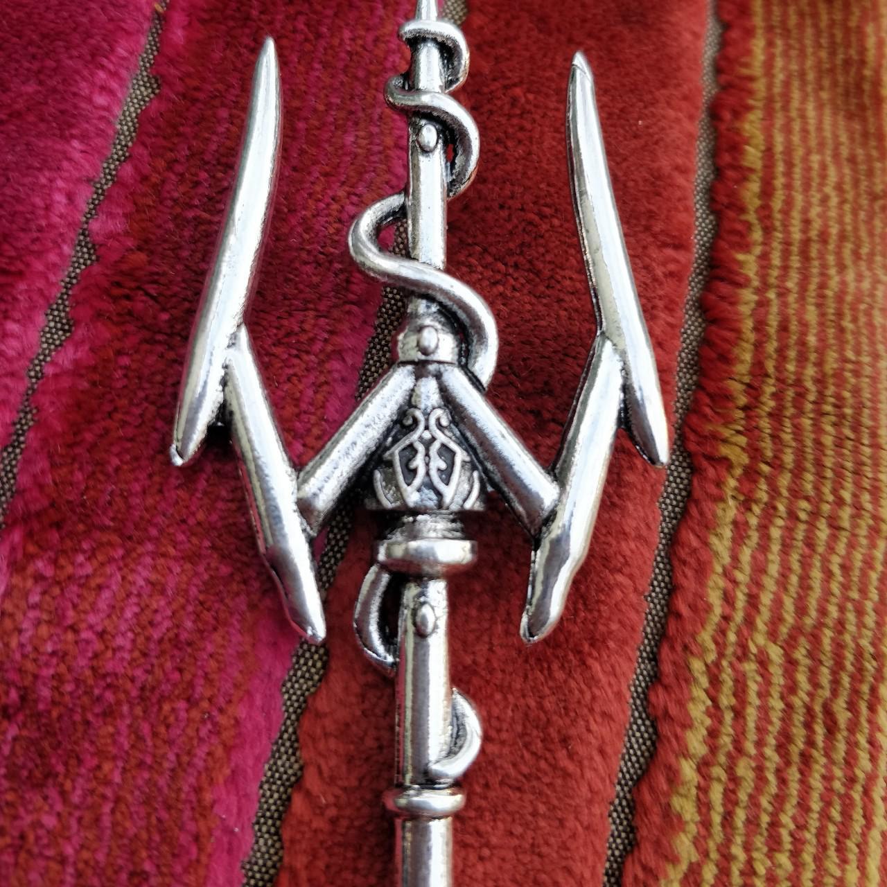 Trident hair stick Beautiful detailed hair... | Depop