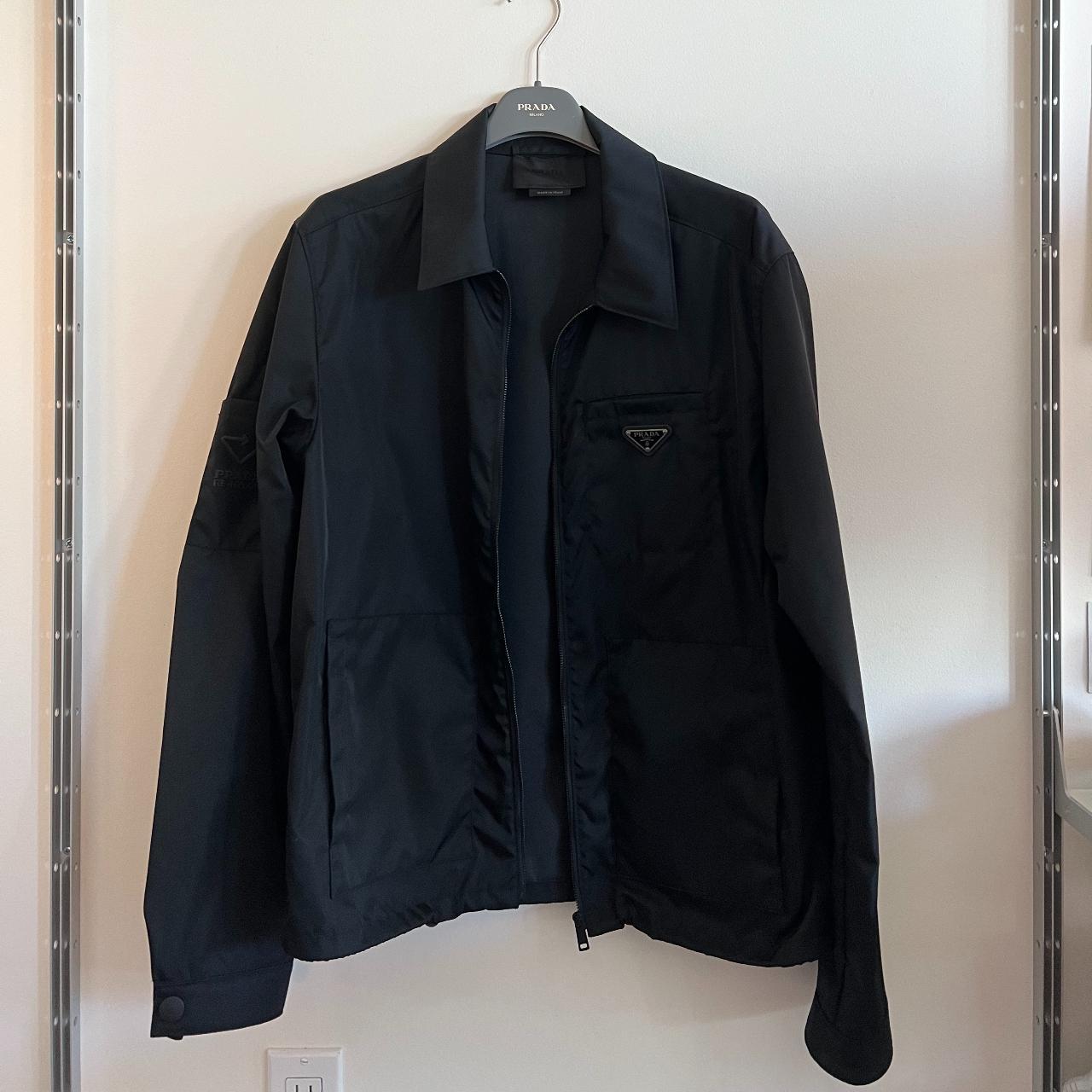 Prada Men's Black Jacket | Depop