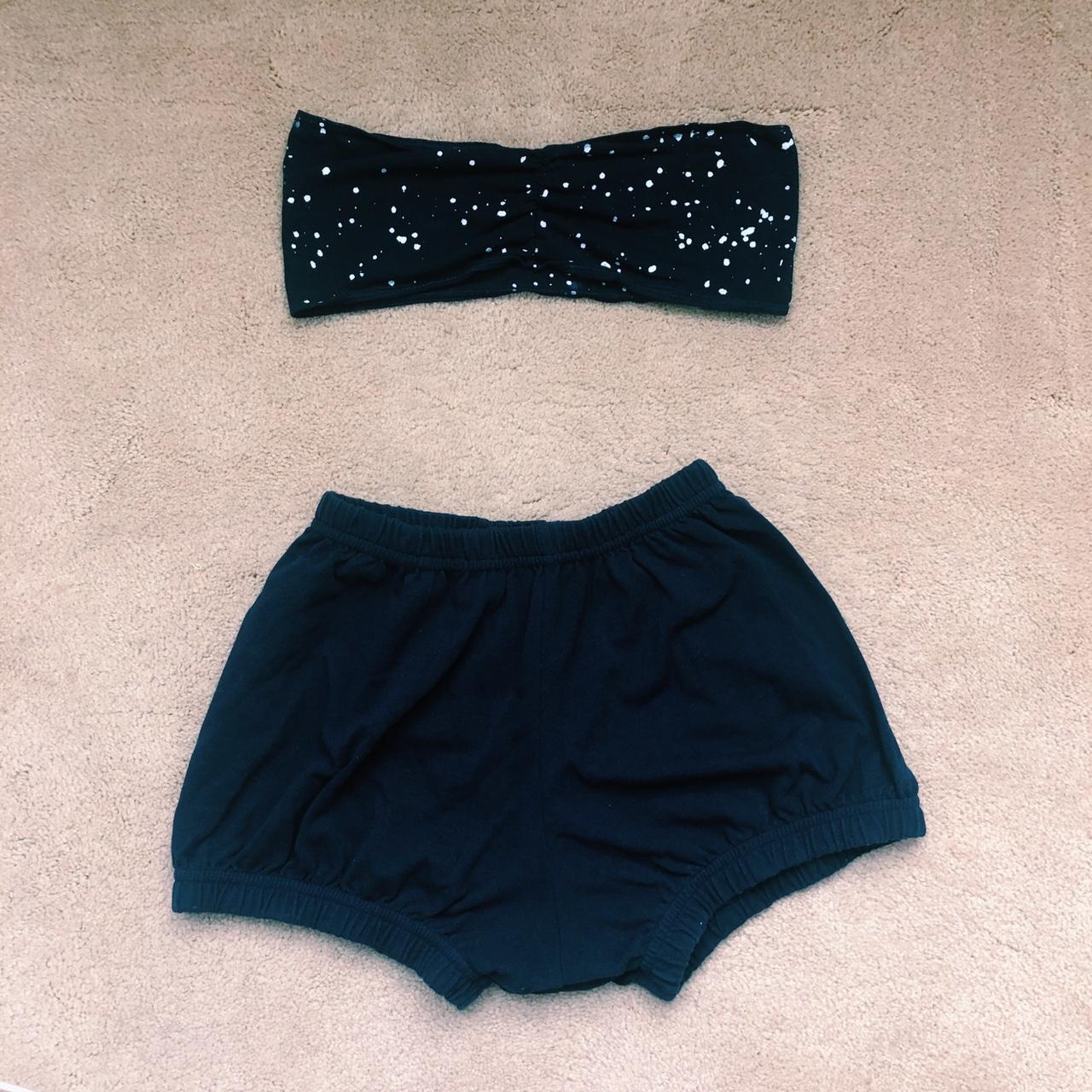 American Apparel Ruched Tube Bra ️like new ️color:... - Depop