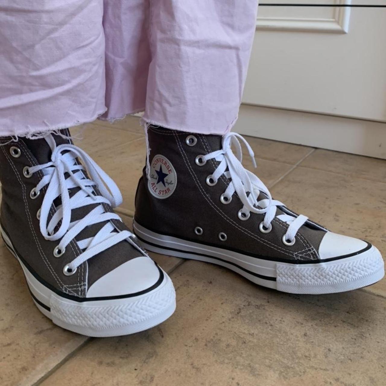 Converse Chuck Taylor All Star Classic High Tops:... - Depop