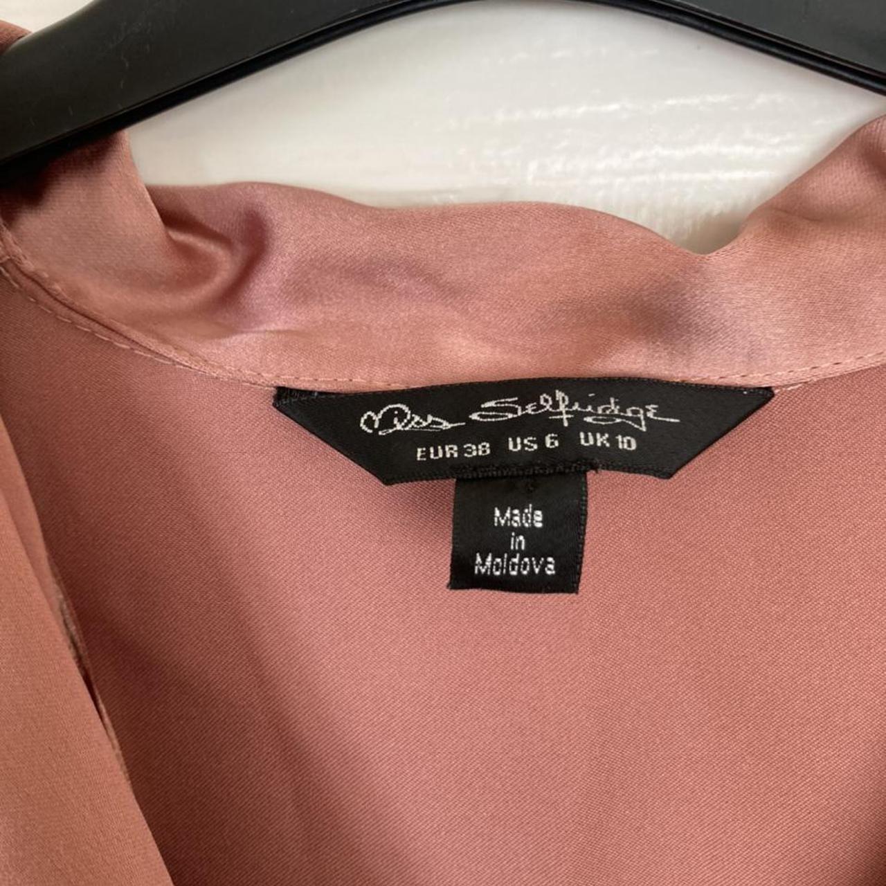 MESSAGE BEFORE BUYING Pink satin designed long... - Depop