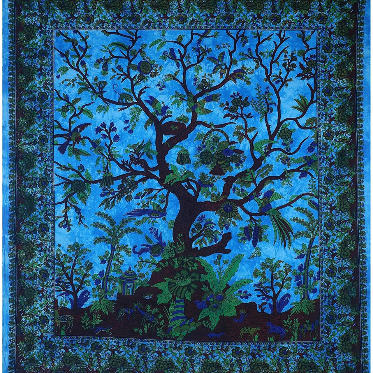 Tree of Life Tapestry wall hanging tapestry... - Depop