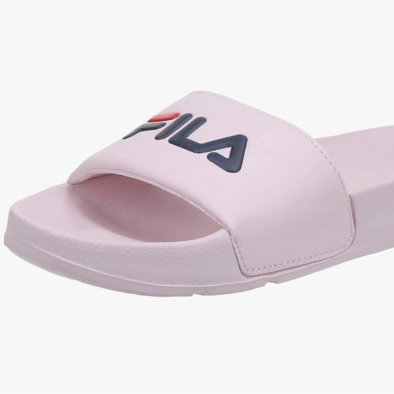 Fila Women’s Drifter Slide Sandal - light pink color... - Depop