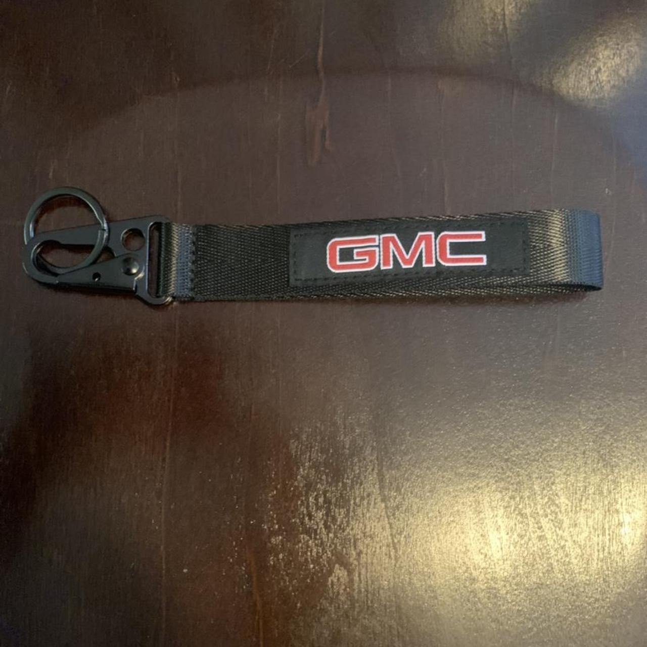 Black GMC Wristlet Short Lanyard Keychain New - Depop