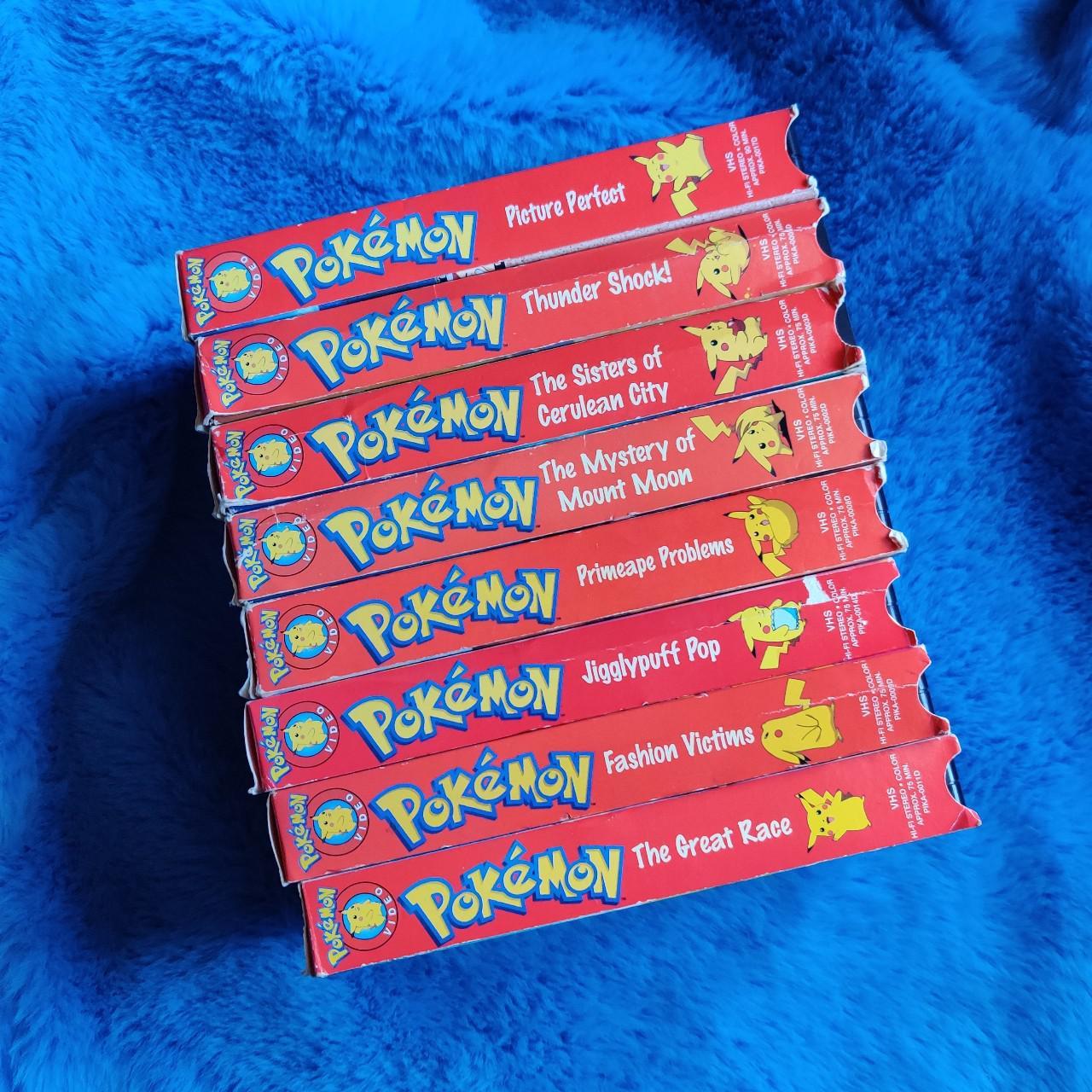 Pokemon vhs lot $10 each but 20% off if you want... - Depop