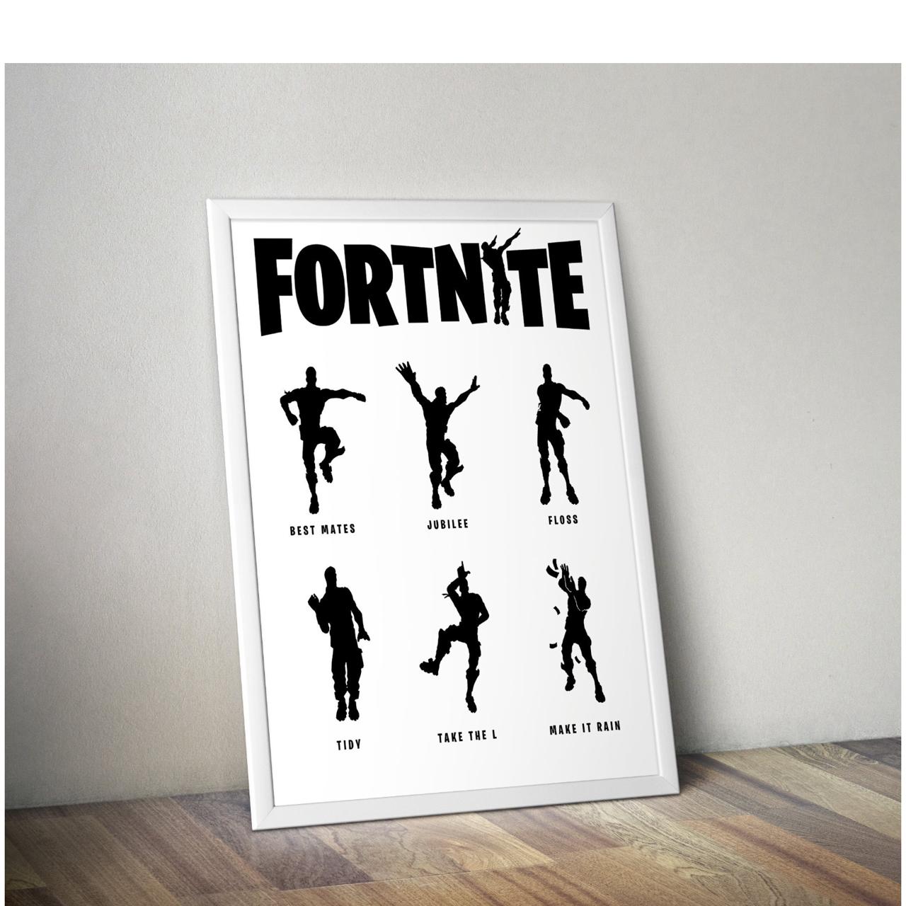 Fortnite inspired poster. A6 (4.1 x 5.8 inches) |... - Depop