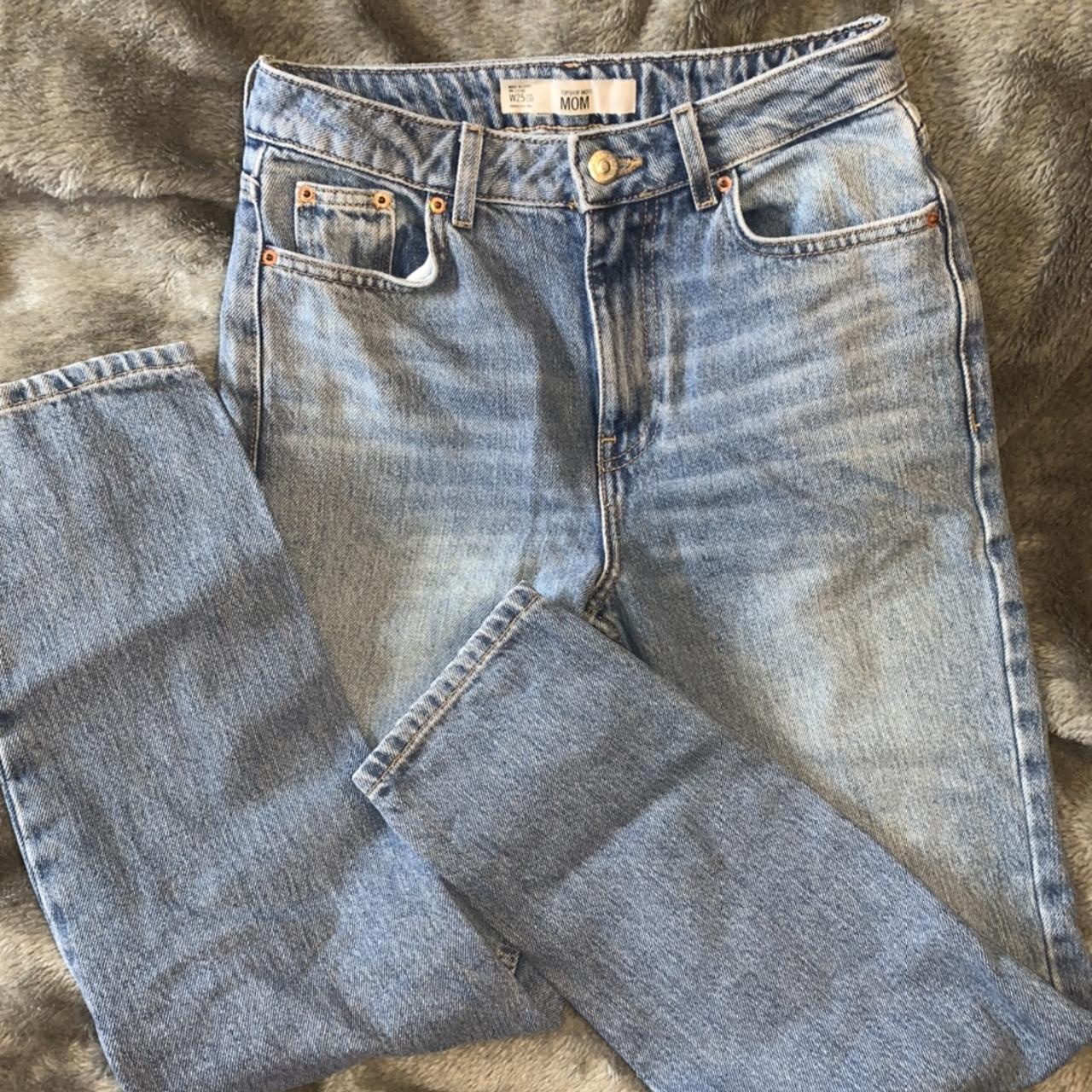 TOPSHOP MOM JEANS RN 125149 W25 L30 size 6/ small 8... - Depop