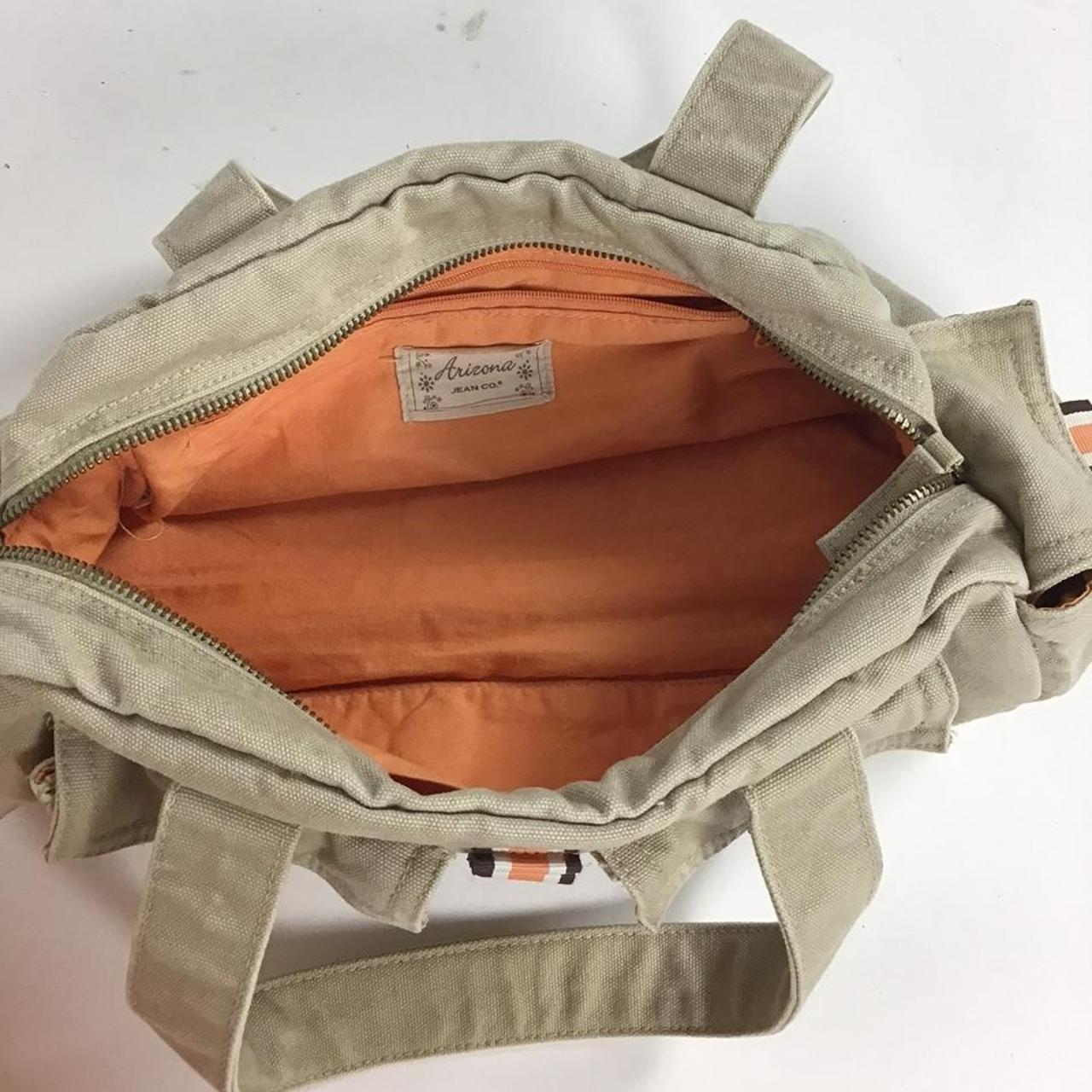 y2k brown cargo purse / mini bag Brand: arizona jean... - Depop