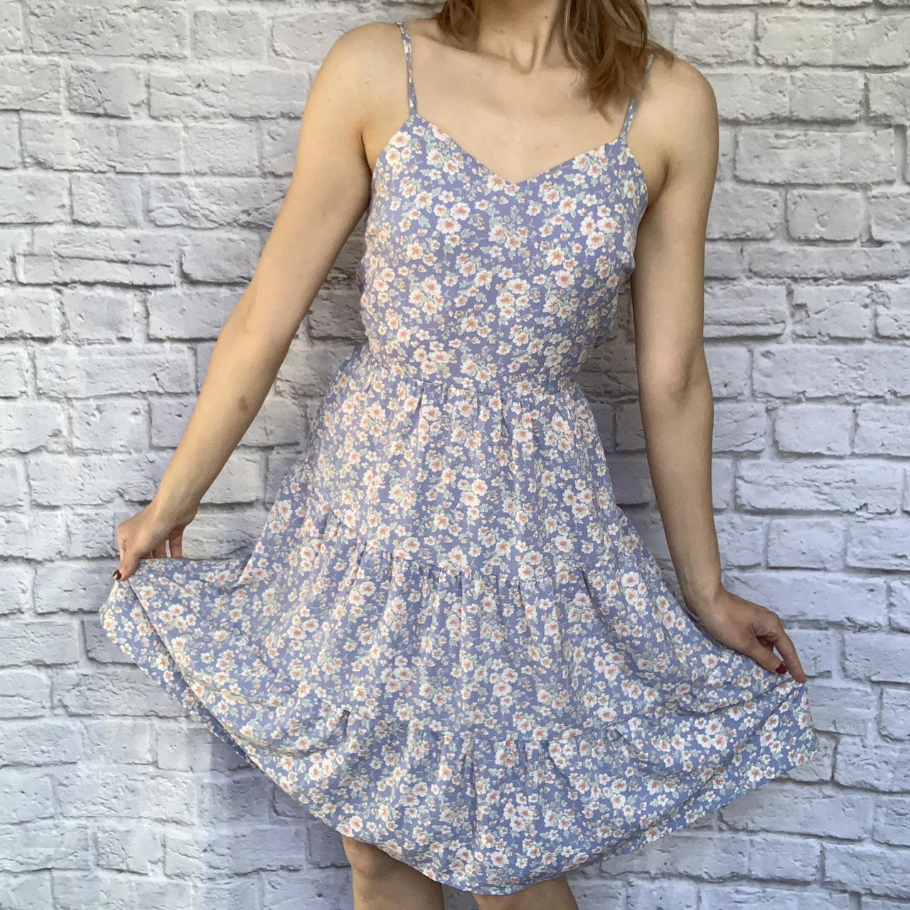 Cute ditsy floral sundress! Vintage-inspired and... - Depop