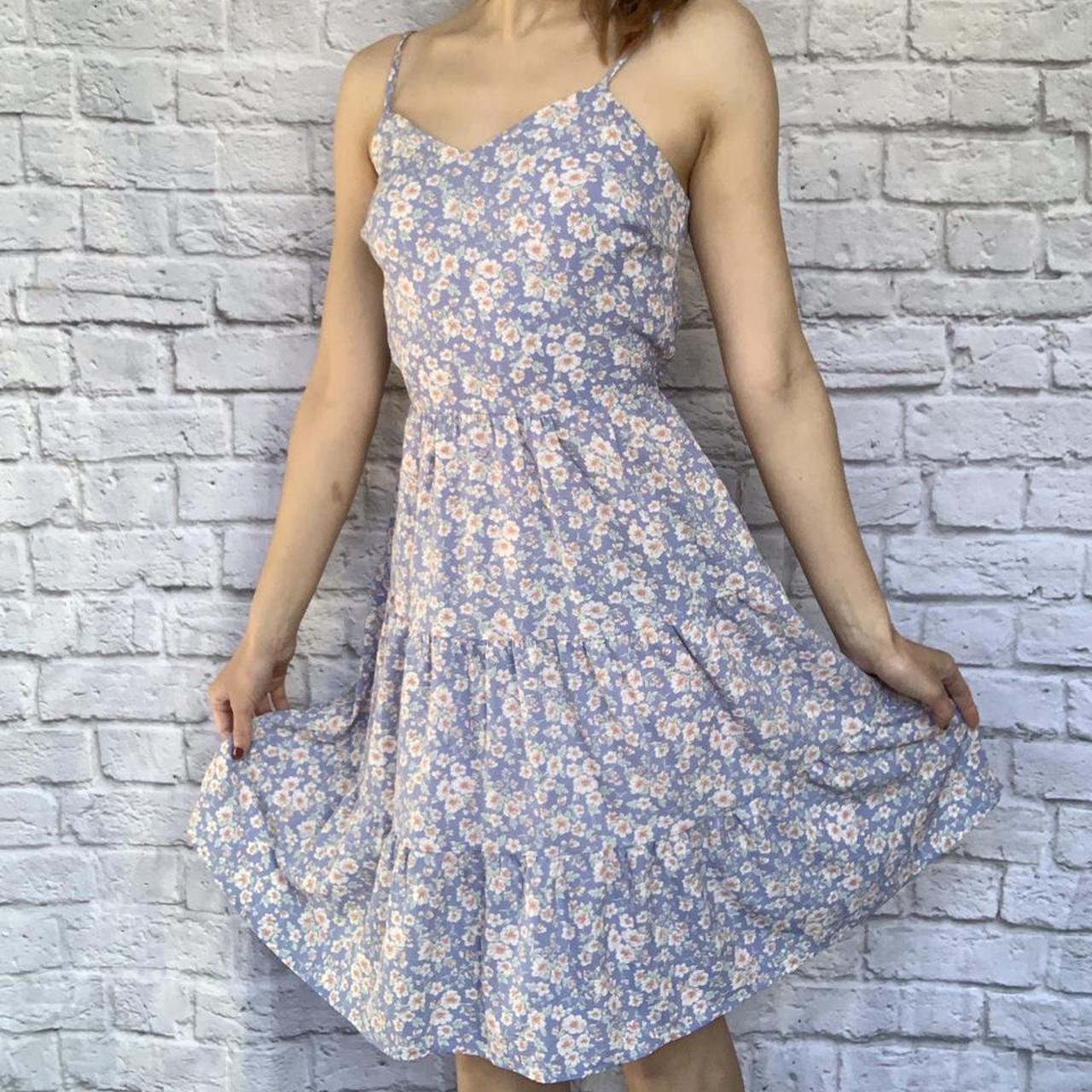 Cute ditsy floral sundress! Vintage-inspired and... - Depop