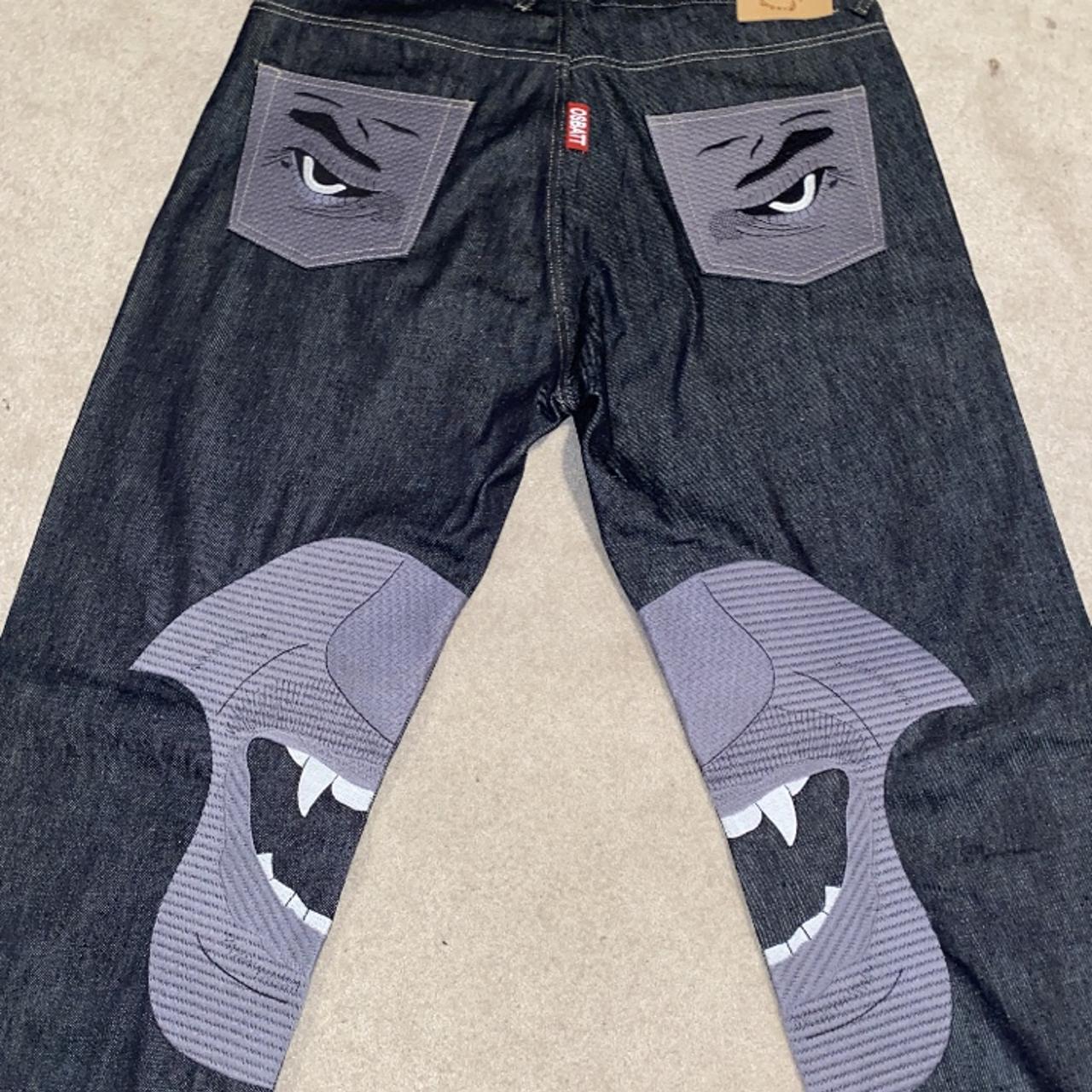 Yearsoftears vamp denim jeans, sold out everywhere... - Depop