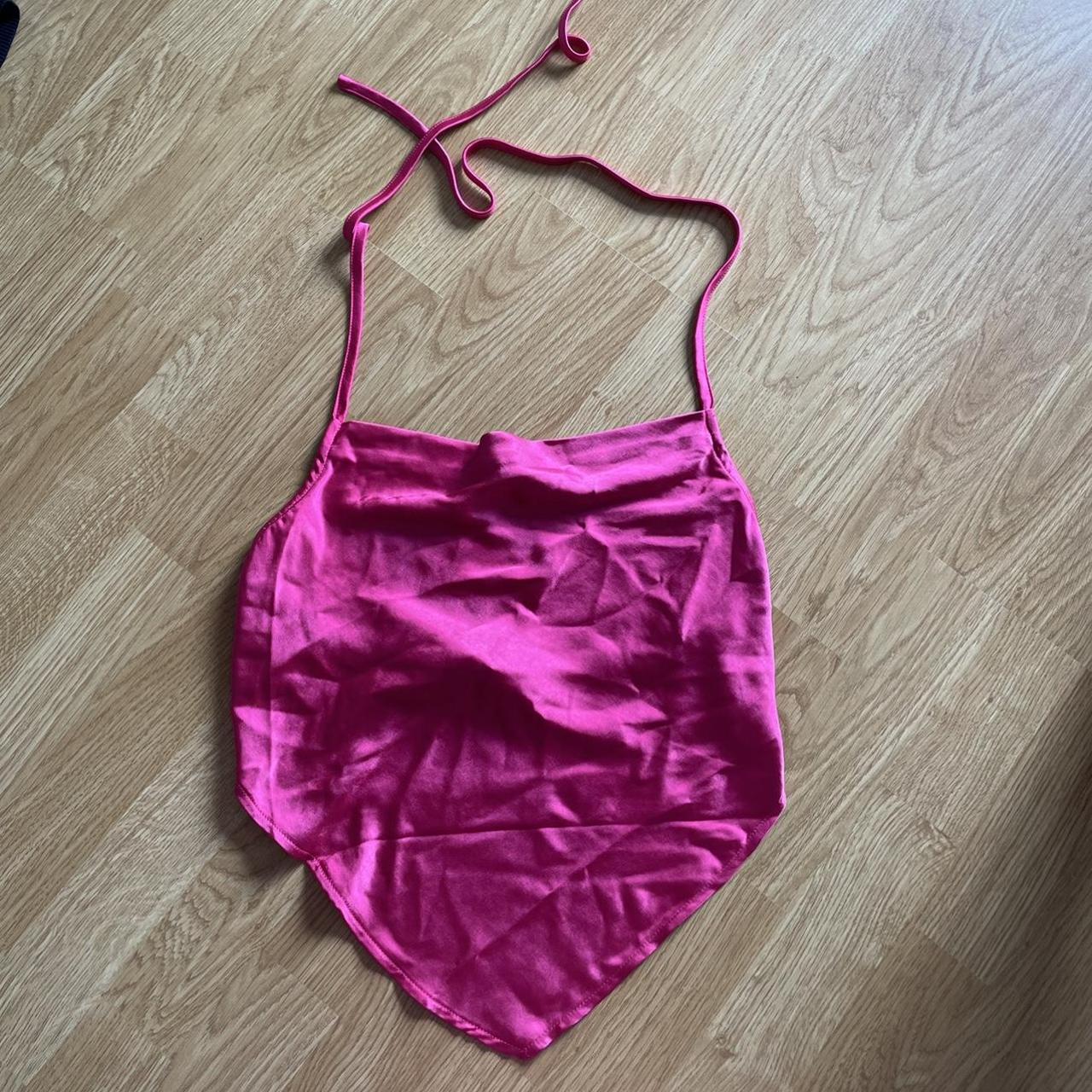 Motel rocks pink satin top -brand new, never worn... - Depop Motel rocks pink satin top -brand new, never worn... - Depop