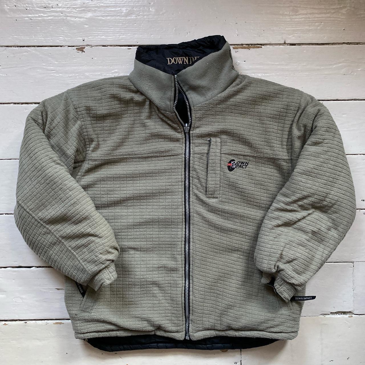 Down Impact Vintage Puffer Reversible Jacket 🌊 In... - Depop