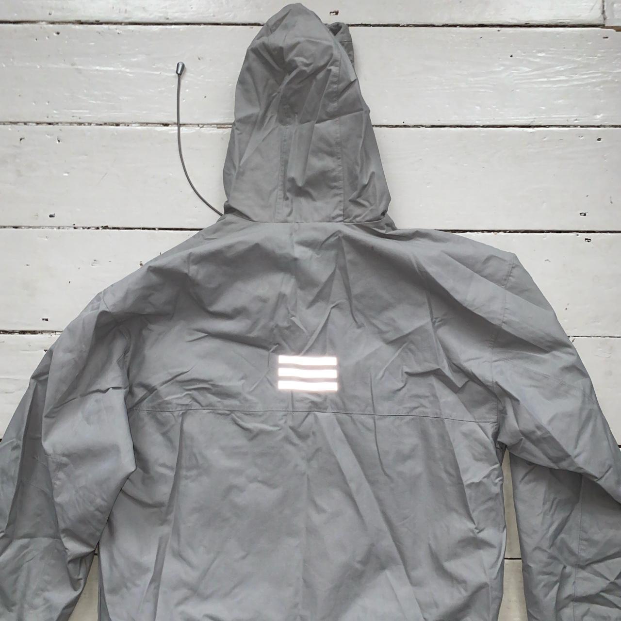 Adidas Vintage Jacket Silver Reflective 🦈 In great... - Depop