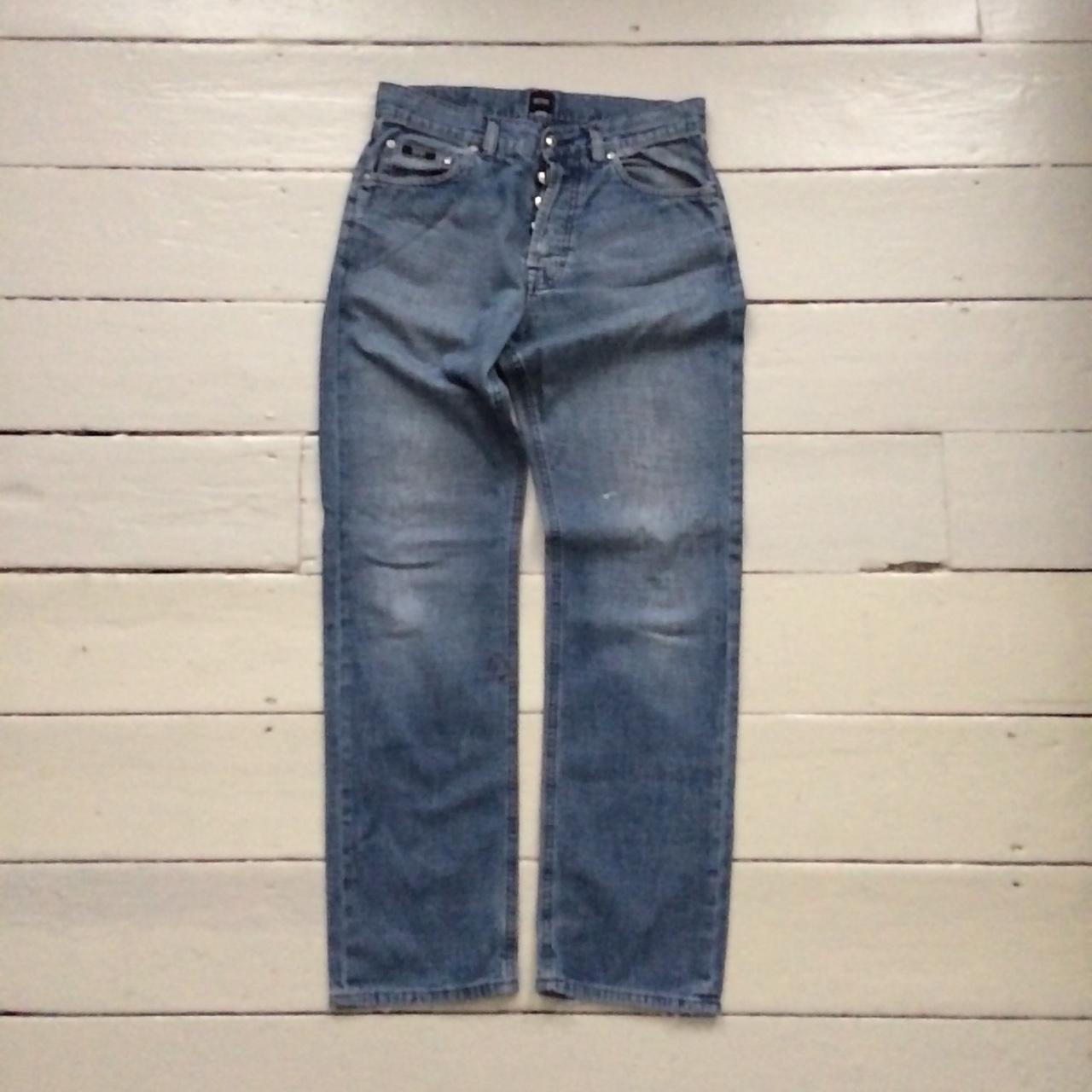 Hugo Boss scout Jeans 🇬🇧 Very nice colour, black... - Depop