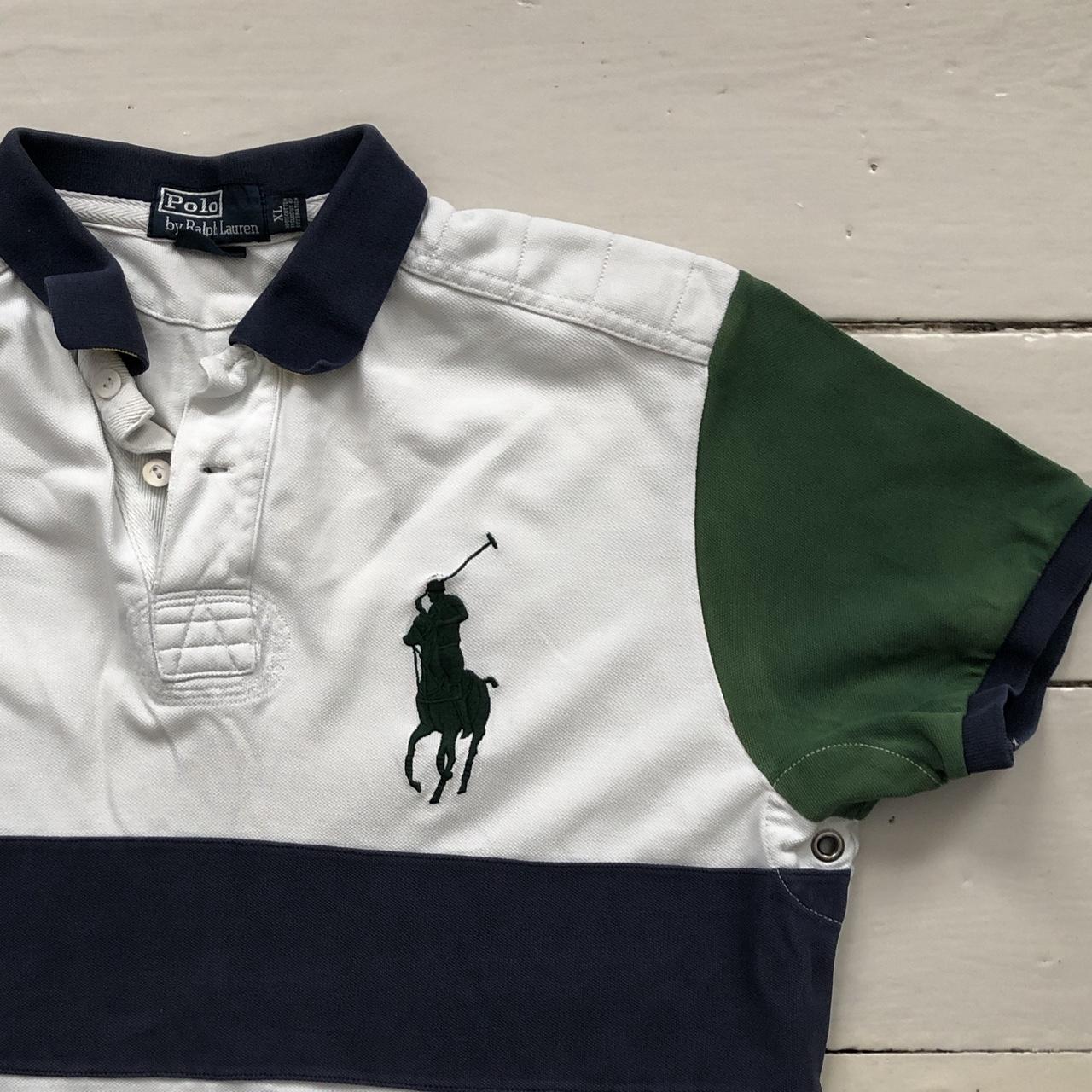 Ralph Lauren old school polo🗣🗣 good condition, green... - Depop