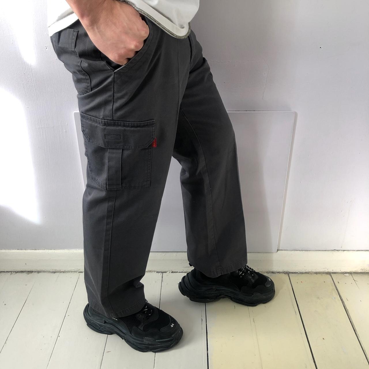 Royal Mail grey cargo trouser pants 🩳 In very... - Depop