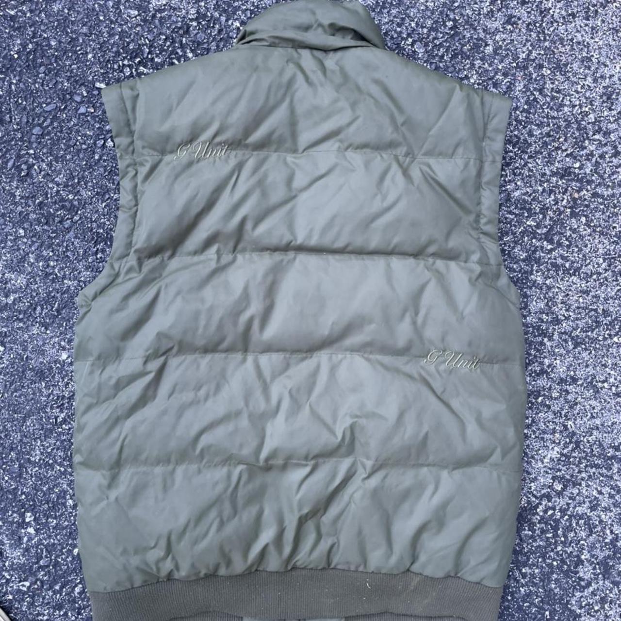 Vintage 50 Cent G Unit Puffer Had removable sleeves... - Depop