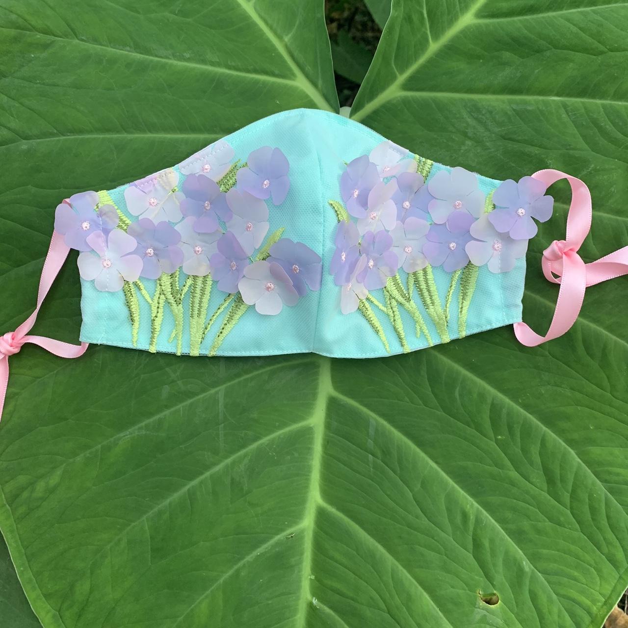 The embroidered tulle mask 🧚🧚 Free shipping! *you... - Depop