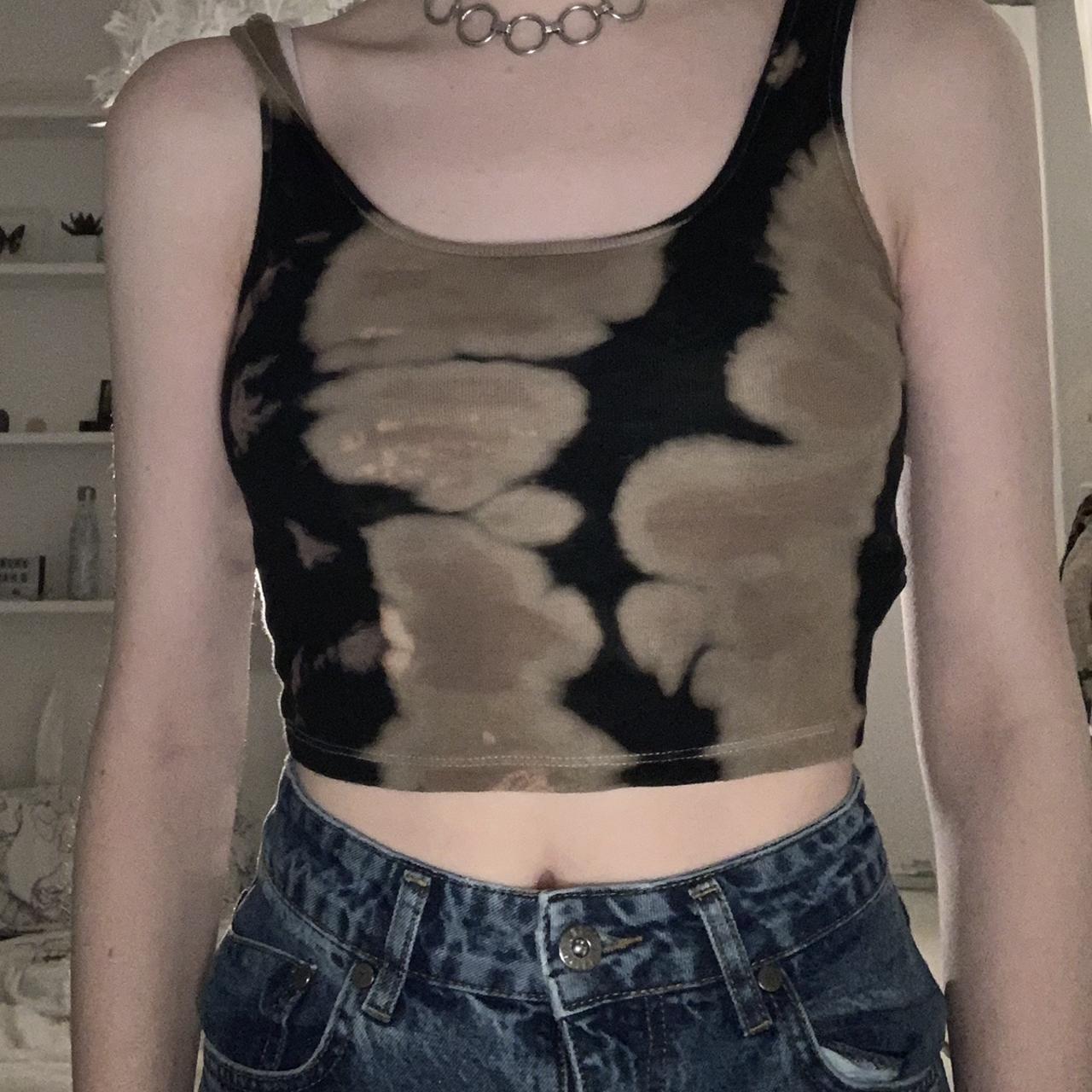 Super cute tie dye subdued top 🥰 Perfect for summer... - Depop