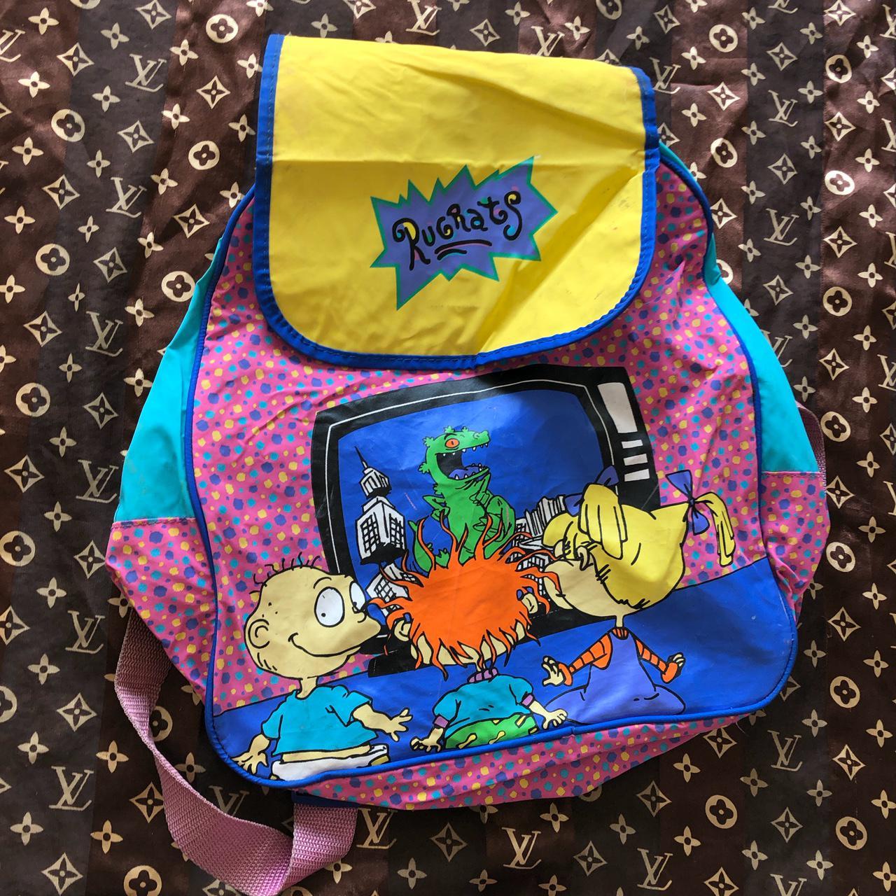 🔥1997 RUGRATS BACKPACK🔥 REPTARRRRR!!!!!!! VINTAGE... - Depop